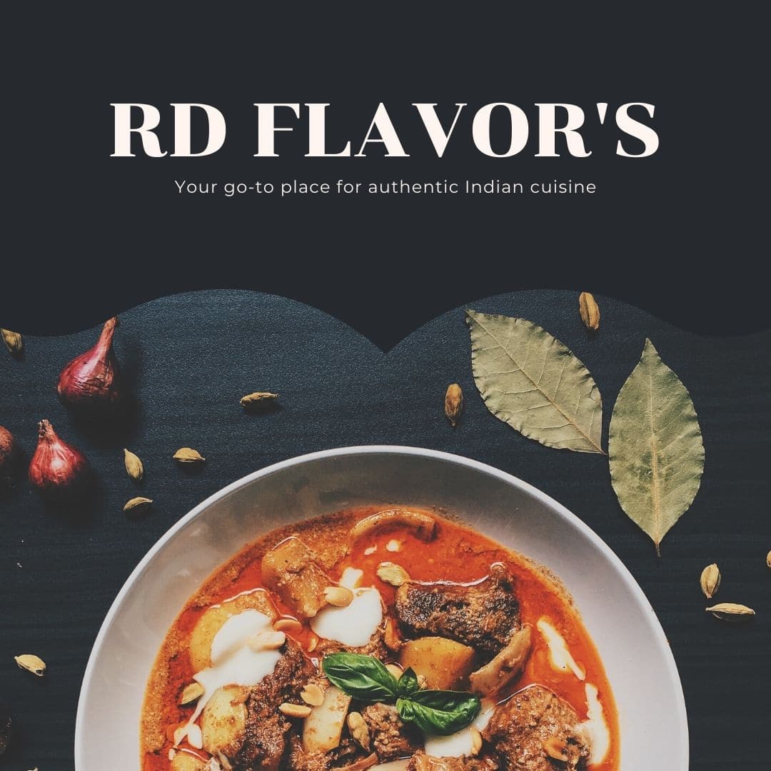 Menu of RD Flavour's, Rohini, New Delhi