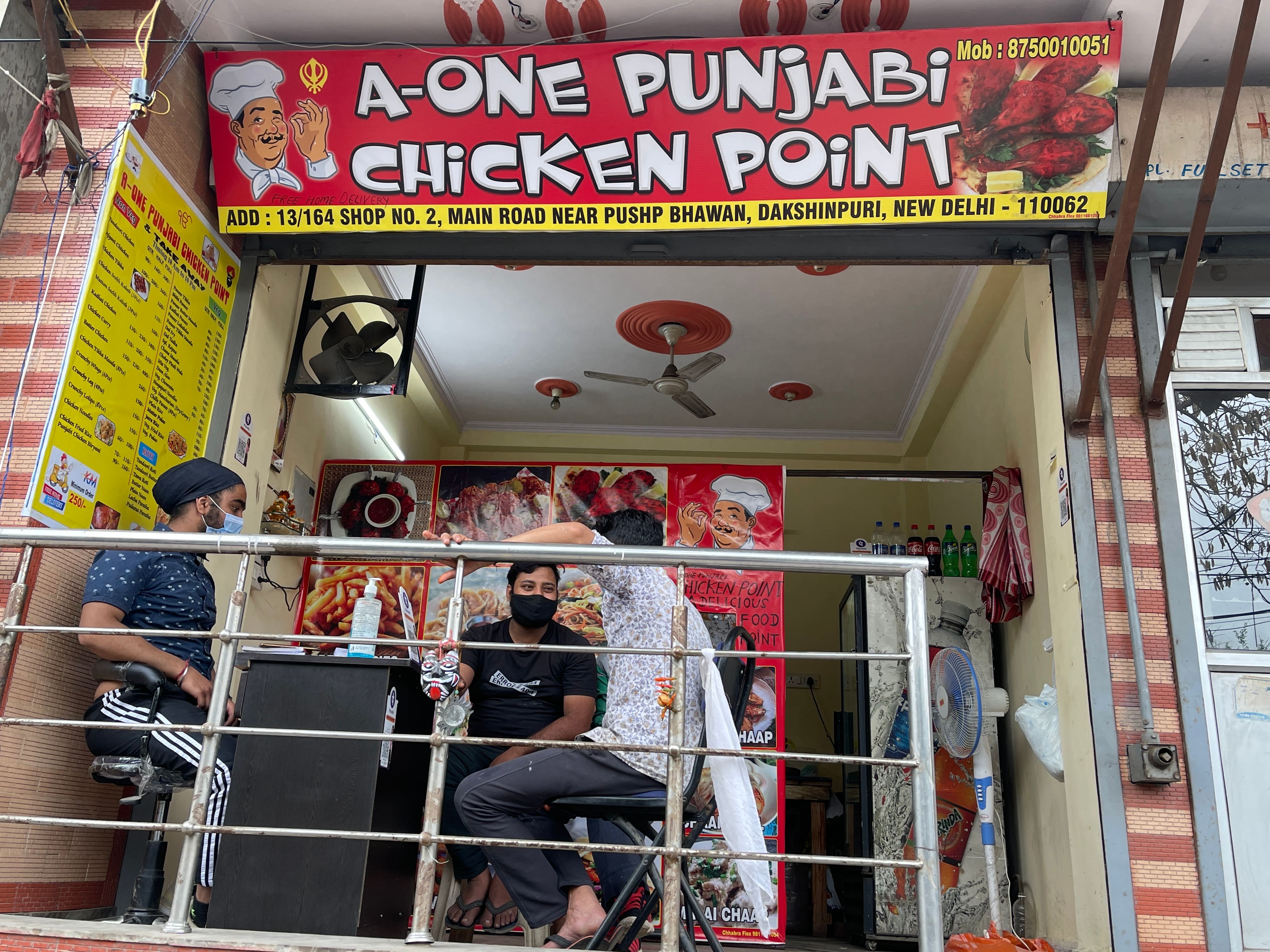 A One Punjabi Chicken Point, Greater Kailash 3 (GK3) order online - Zomato