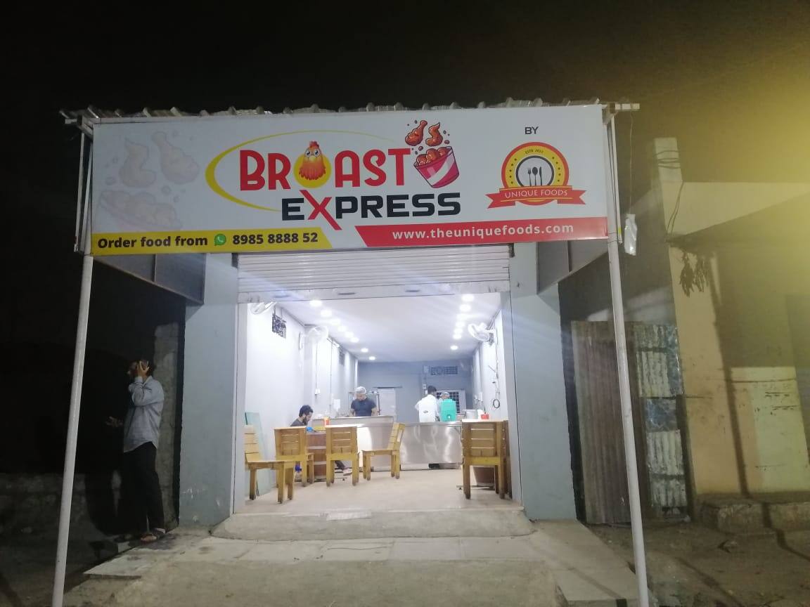 Menu of Broast Express, Rajendra Nagar, Hyderabad