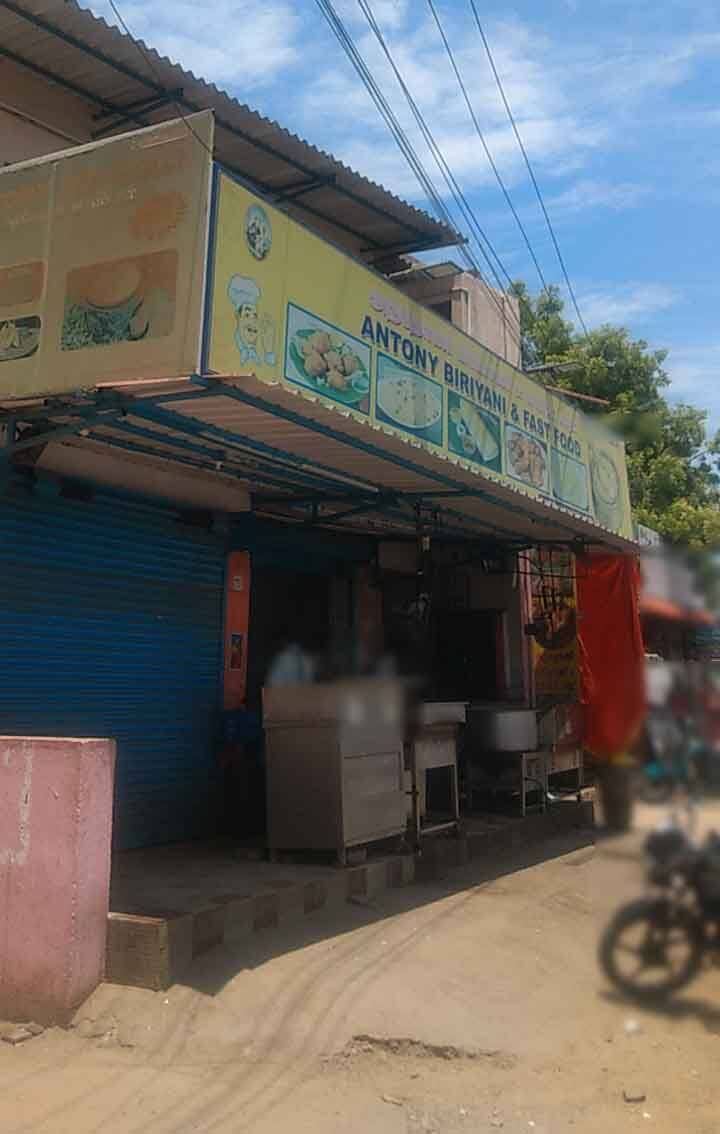 Menu of Antony Biriyani & Fast Food, Maduravoyal, Chennai