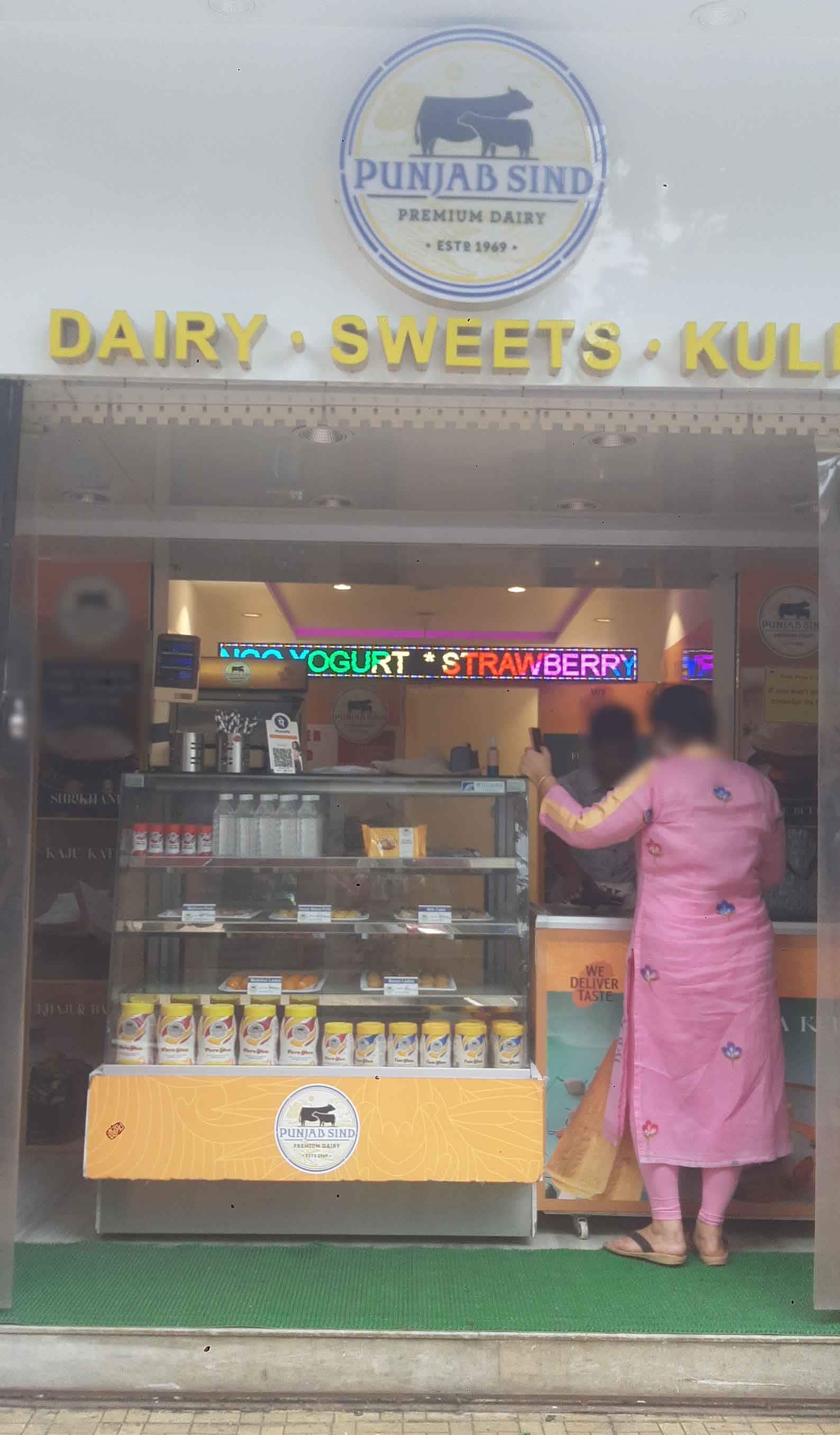 Menu of Punjab Sind Dairy, Malad West, Mumbai