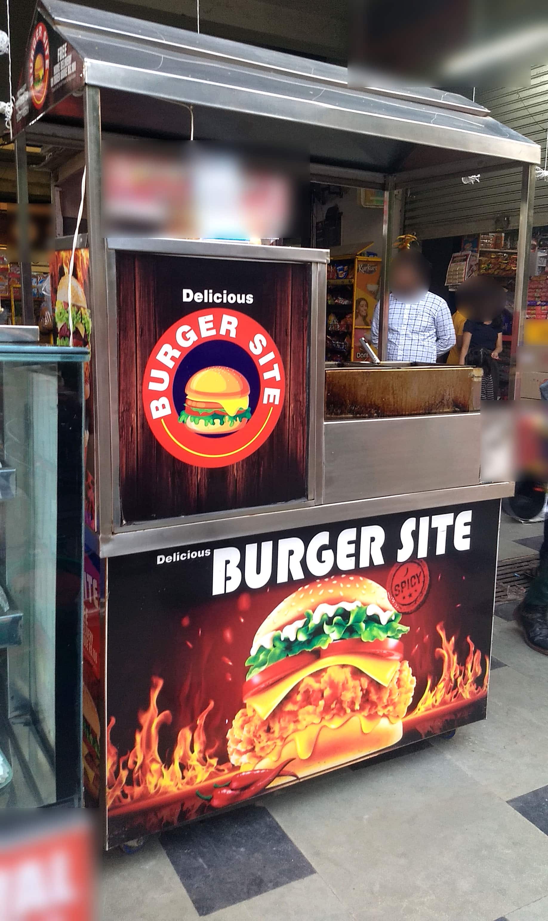 Burger Site, Crossing Republik, Ghaziabad | Zomato