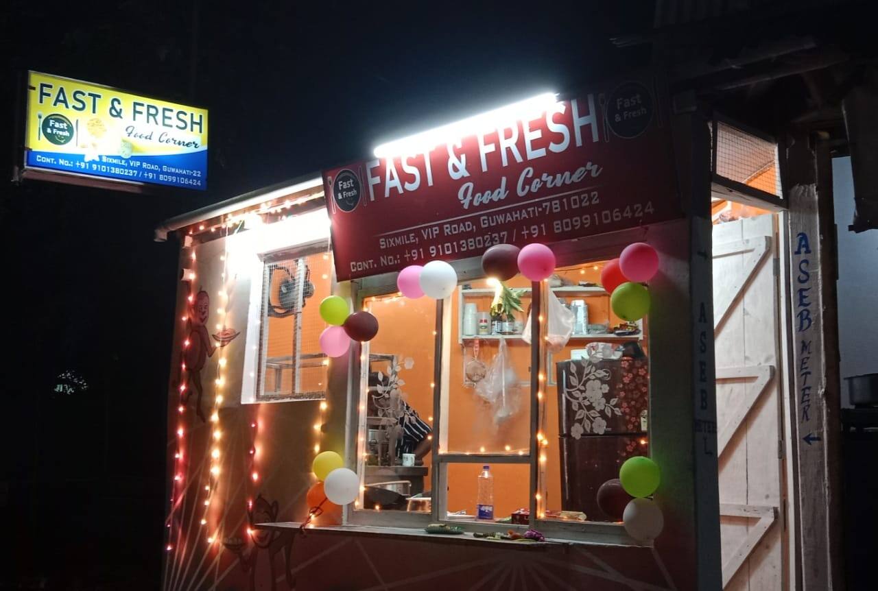 Menu of Fast & Fresh Food Corner, Six Mile, Guwahati