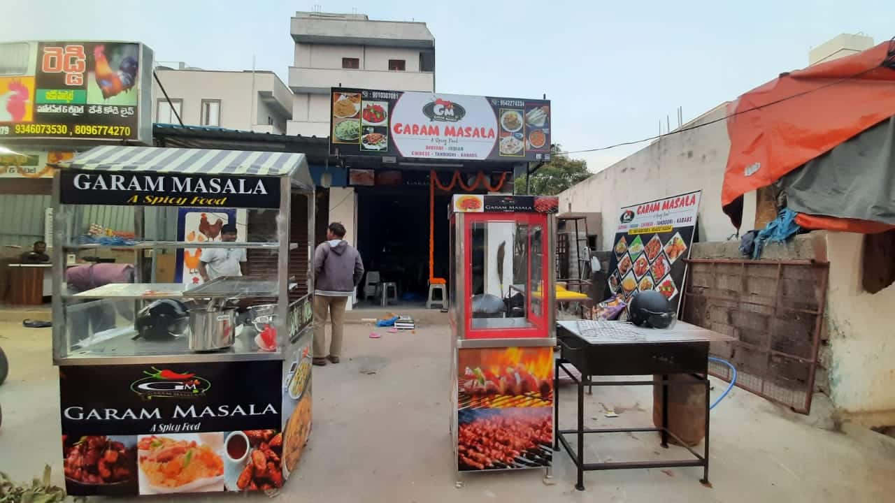 Menu of Garam Masala, Vanasthalipuram, Hyderabad