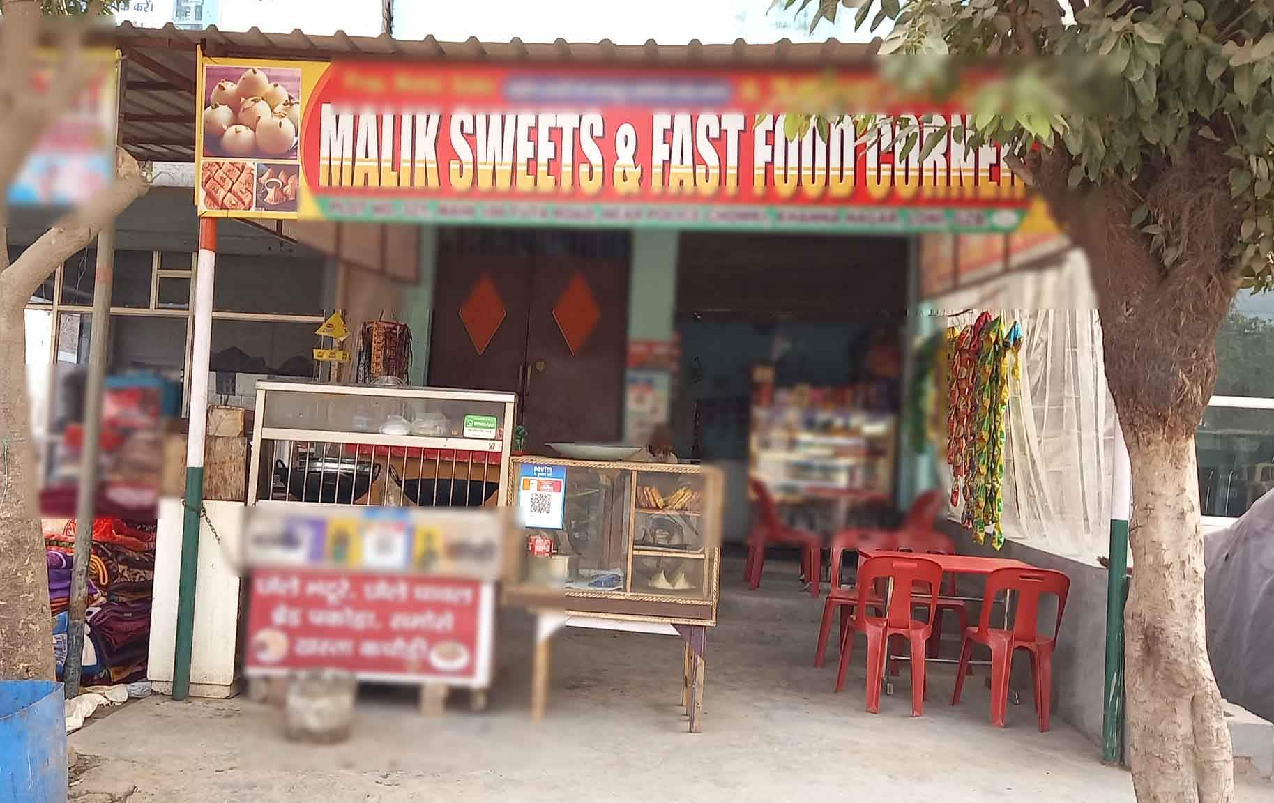 Menu of Malik Sweets & Fast Food Corner, Loni, Ghaziabad