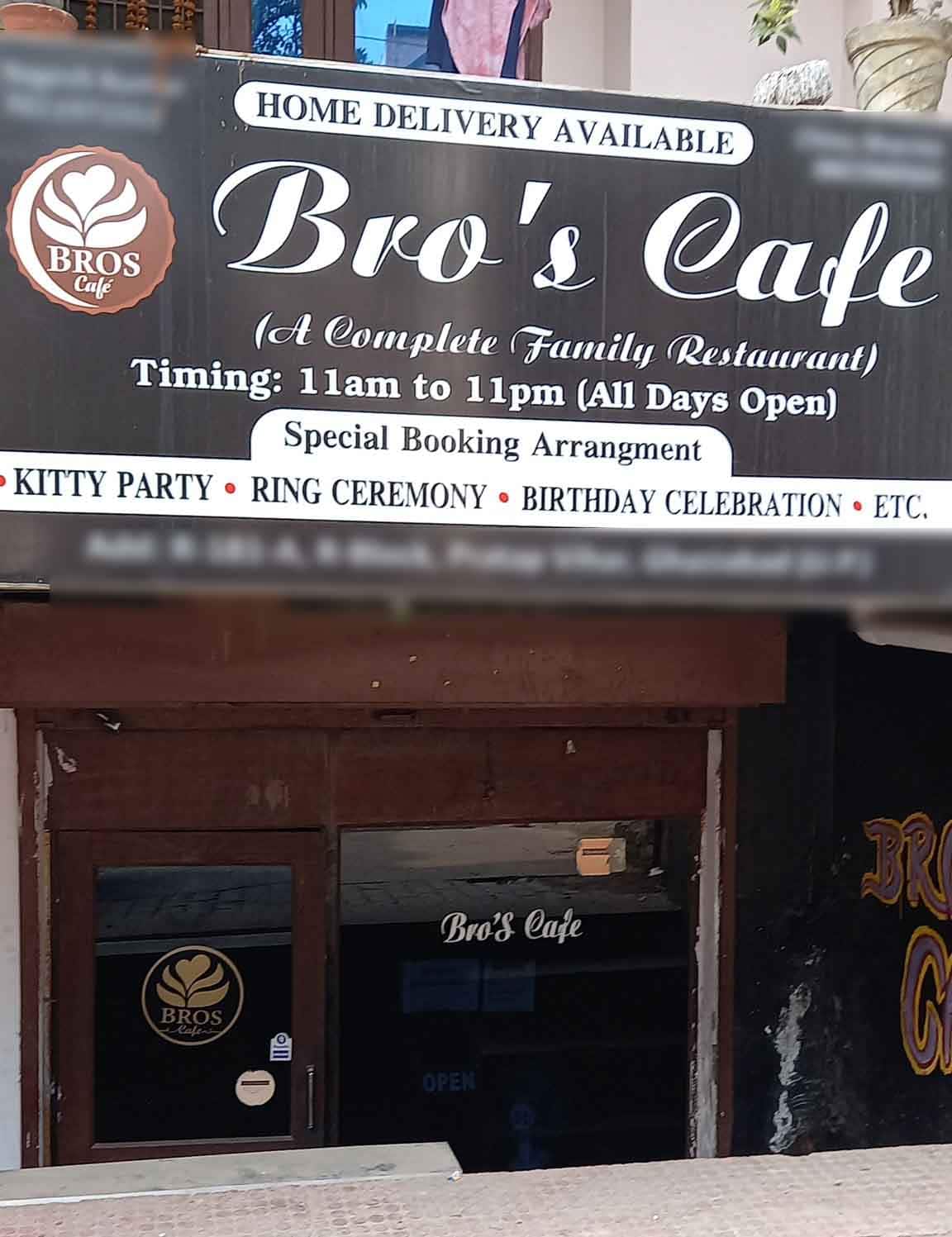 Bro's Cafe, Pratap Vihar, Ghaziabad