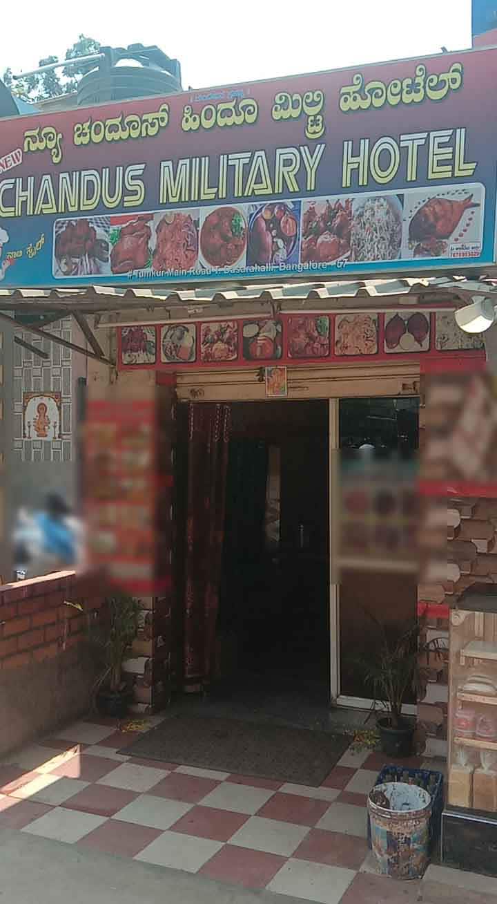 New Chandus Military Hotel, Jalahalli, Bangalore | Zomato