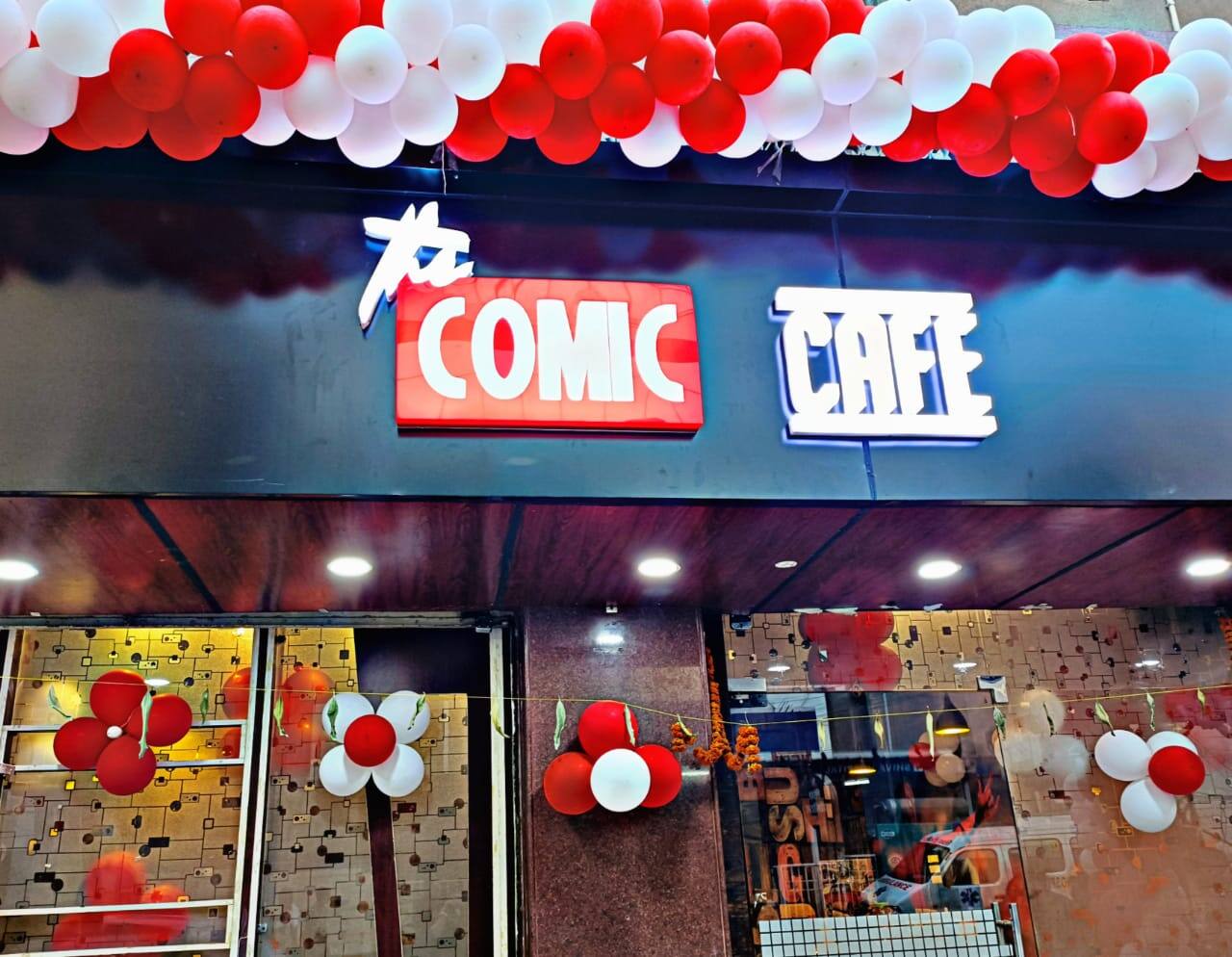 Menu of The Comic Cafe, Kankarbagh, Patna