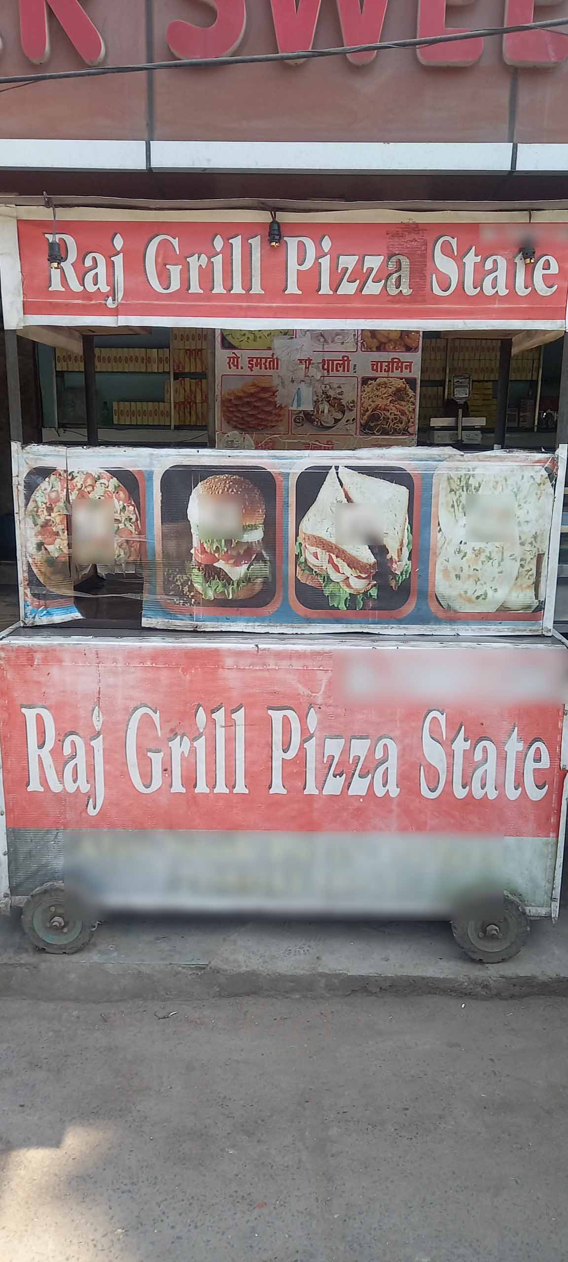 Menu of Raj Grill Pizza State, Suraj Kund, Faridabad