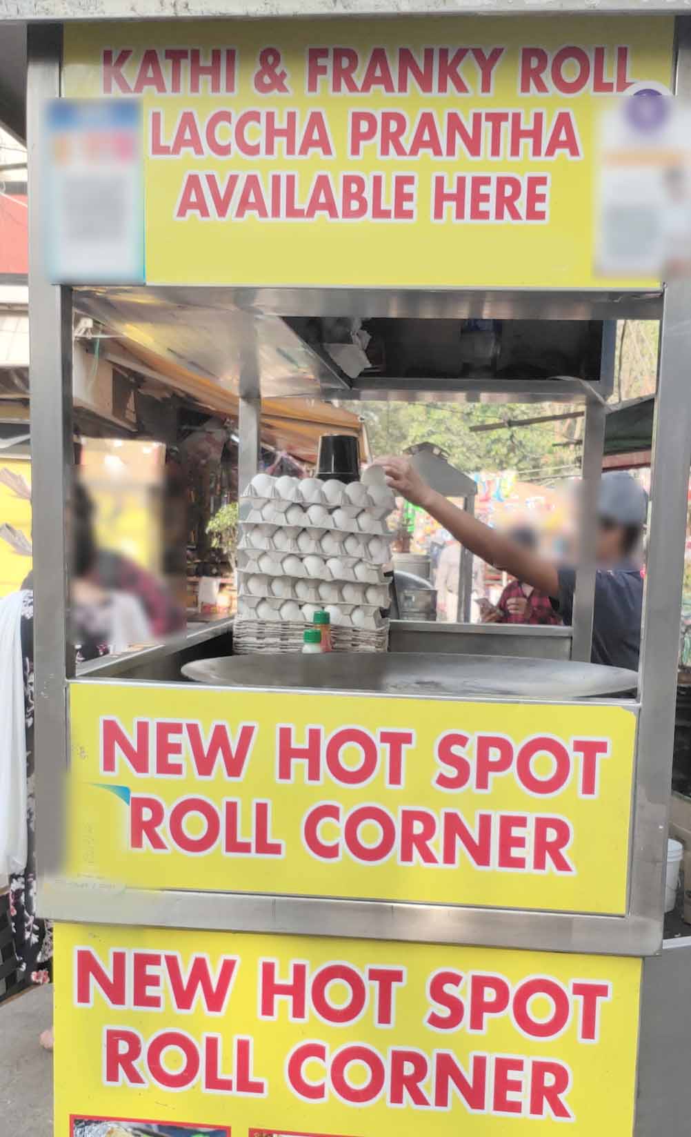 Menu of New Hot Spot Roll Corner, R K Puram, New Delhi