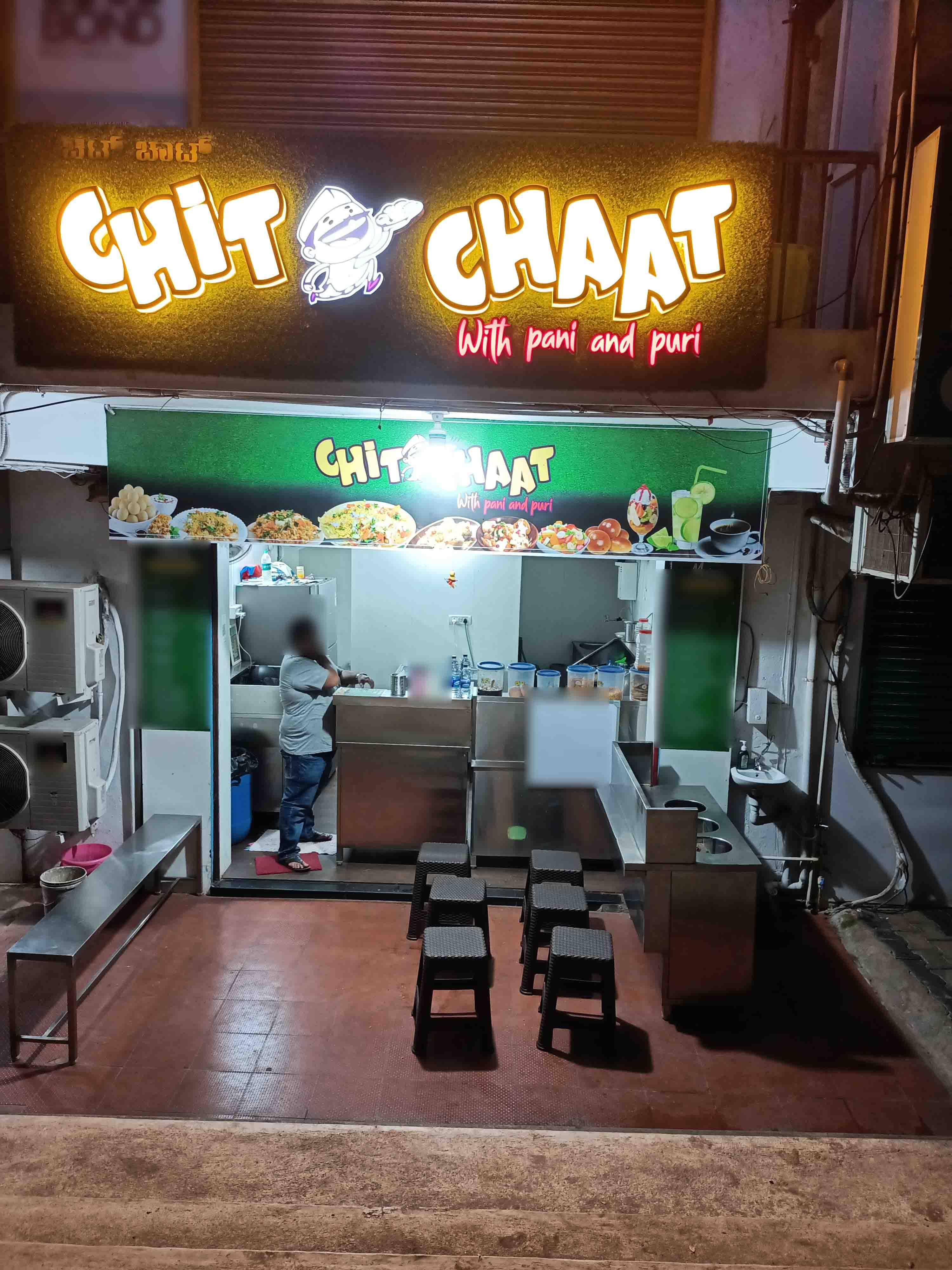 Menu of Chit Chaat, Lalbagh, Mangalore