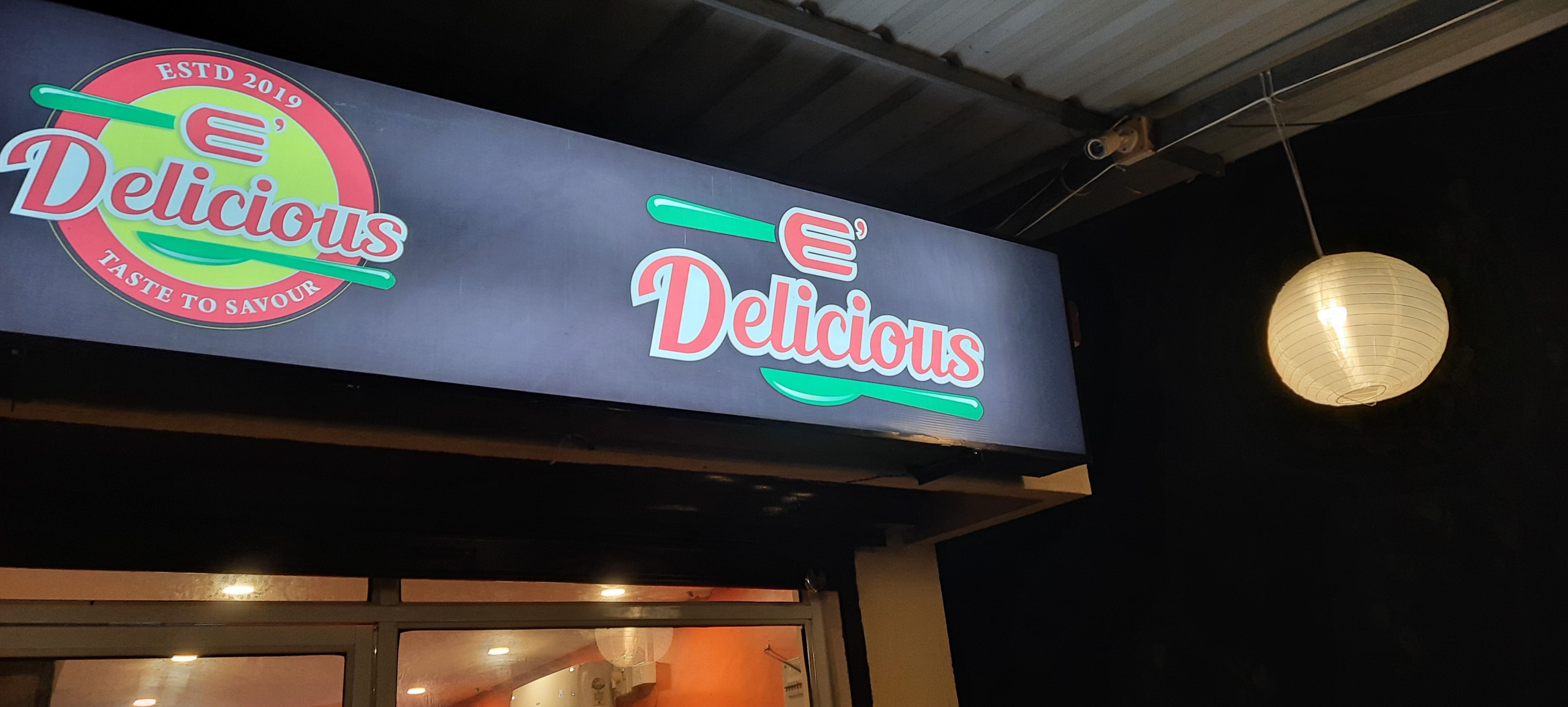 Menu of E' Delicious, Penha de Franca, Goa
