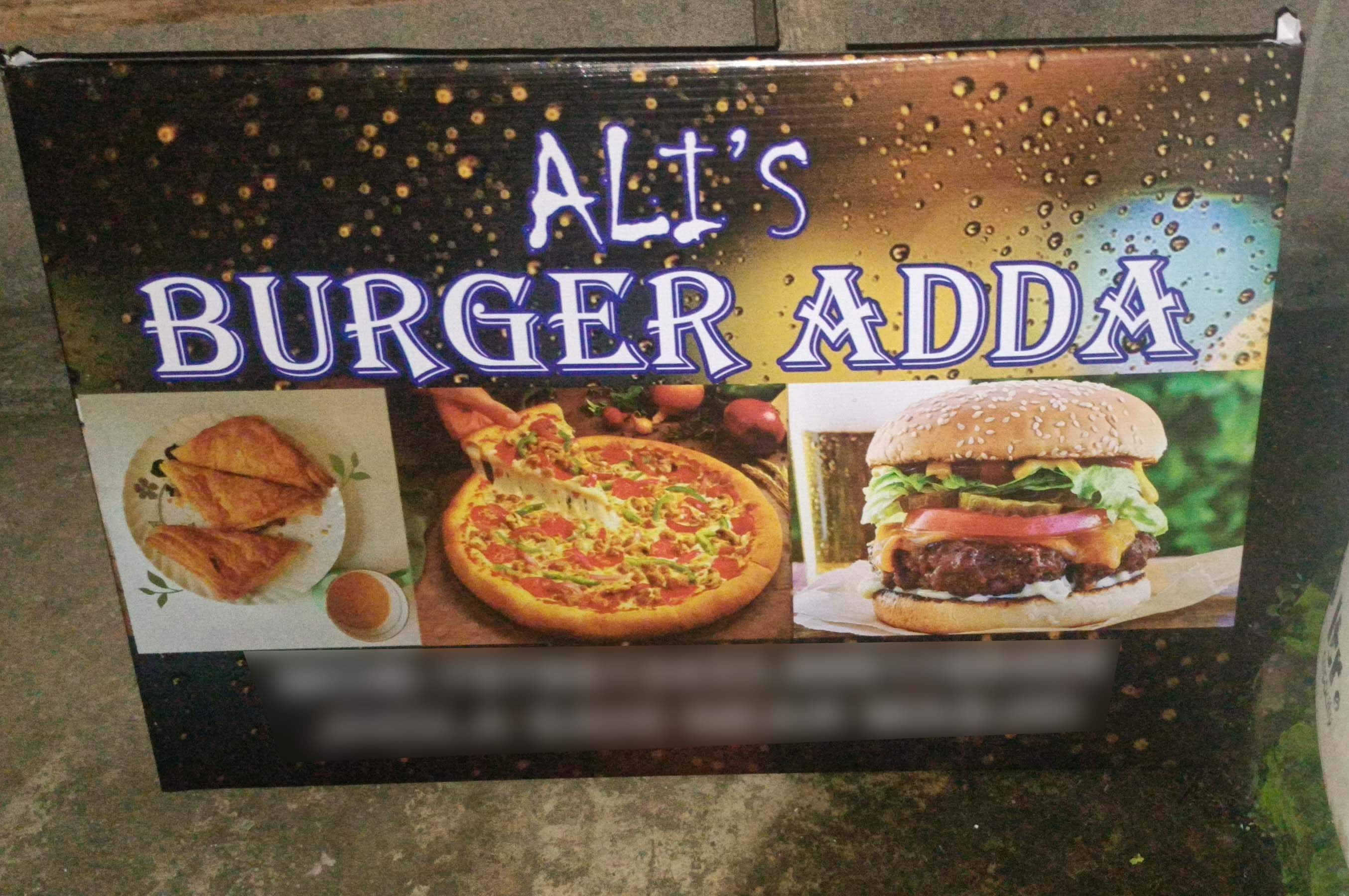 Ali's Burger Adda, Siba Bazaar, Cuttack | Zomato