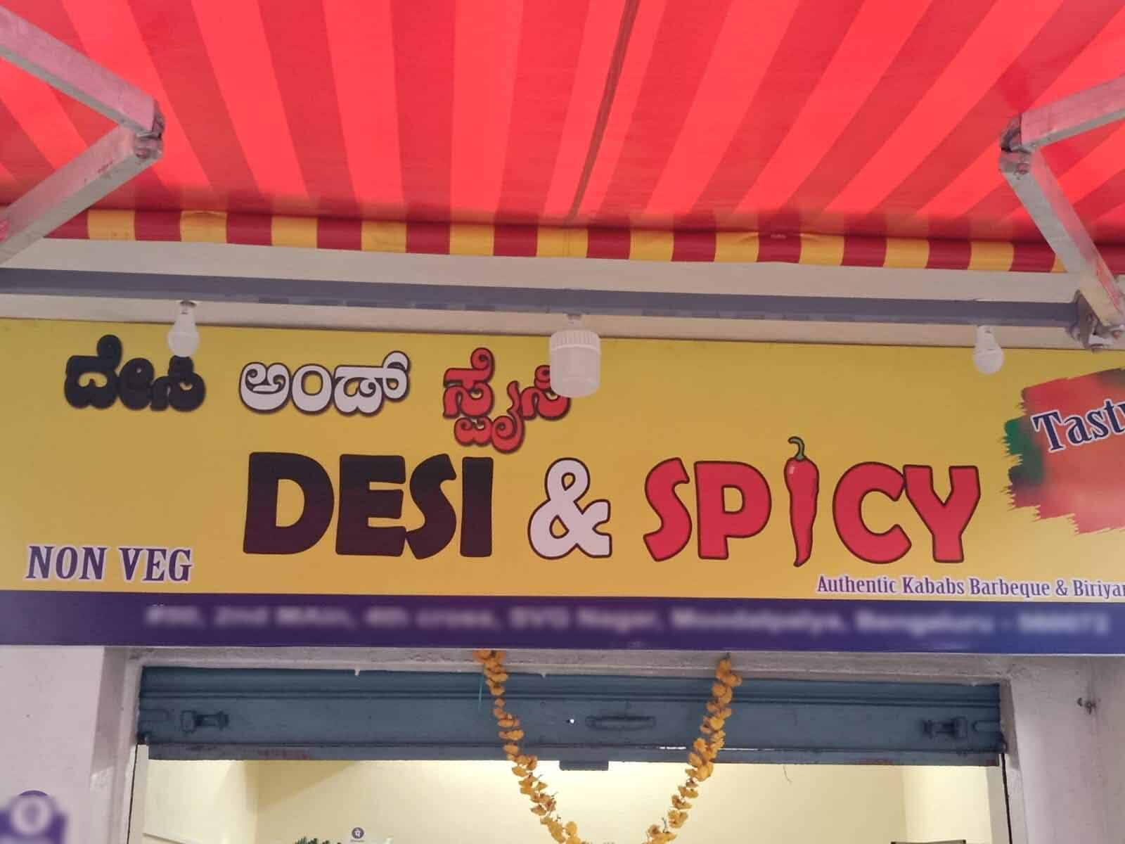 Desi & Spicy, Vijay Nagar, Bangalore | Zomato