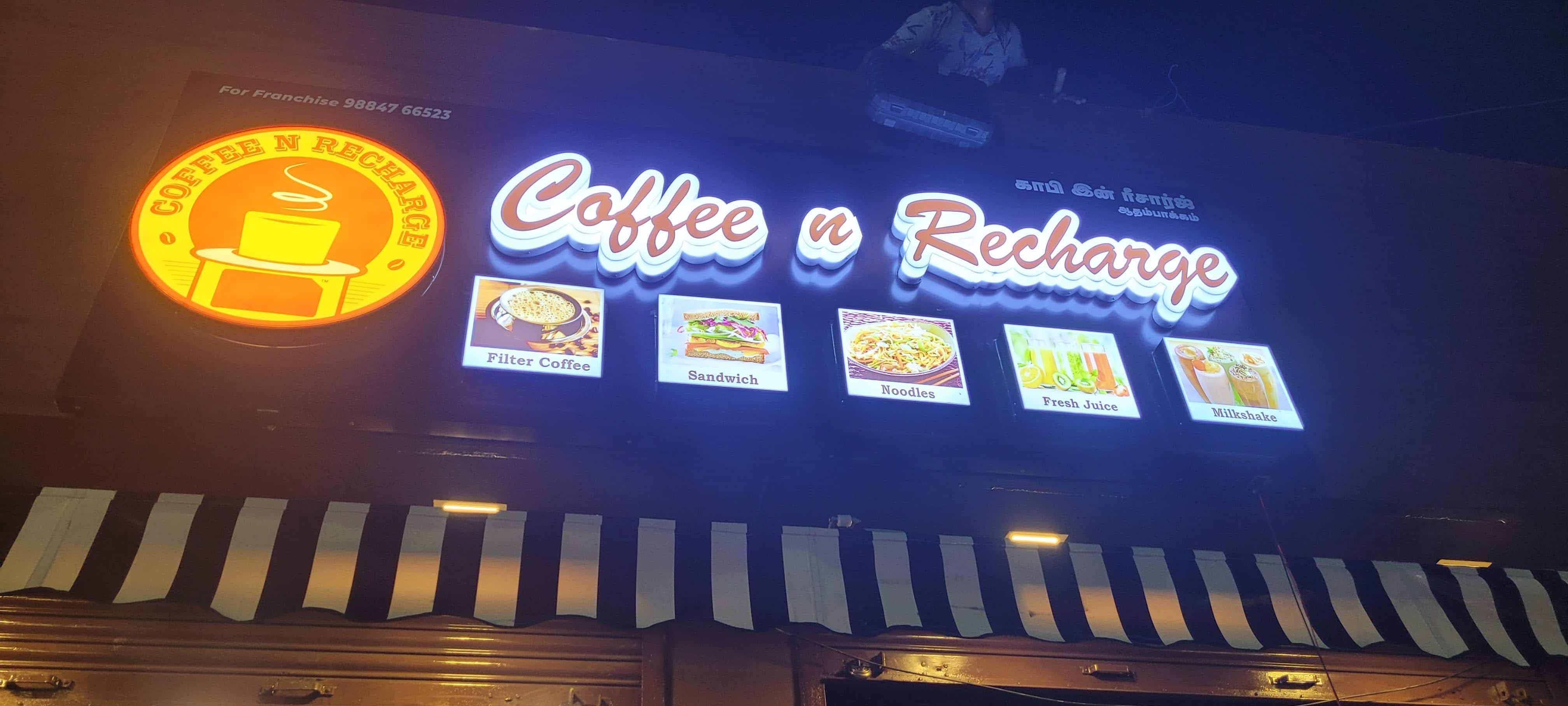 Coffee N Recharge, Adambakkam, Chennai | Zomato