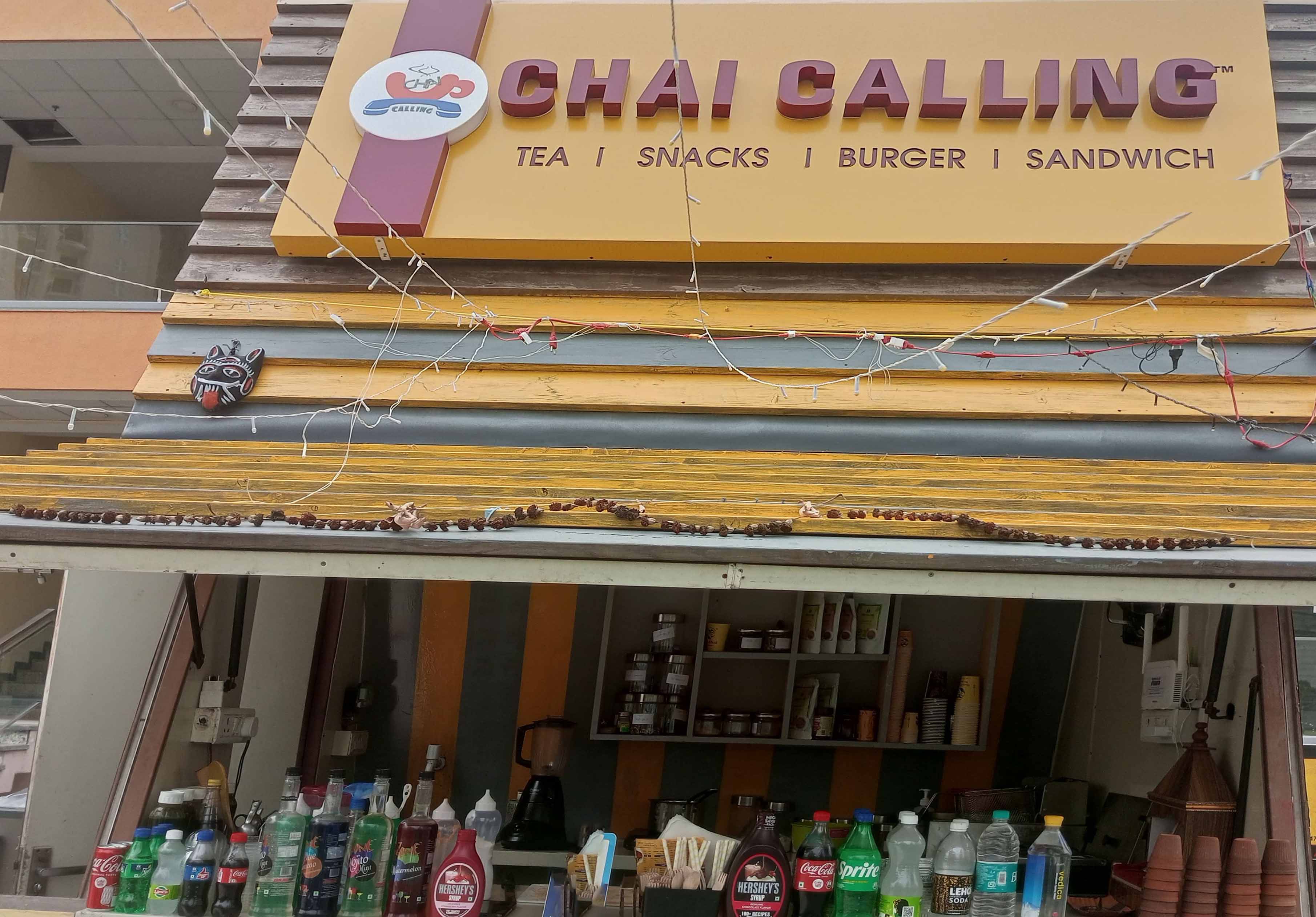 Menu of Chai Calling, Amrapali Leisure Valley, Greater Noida