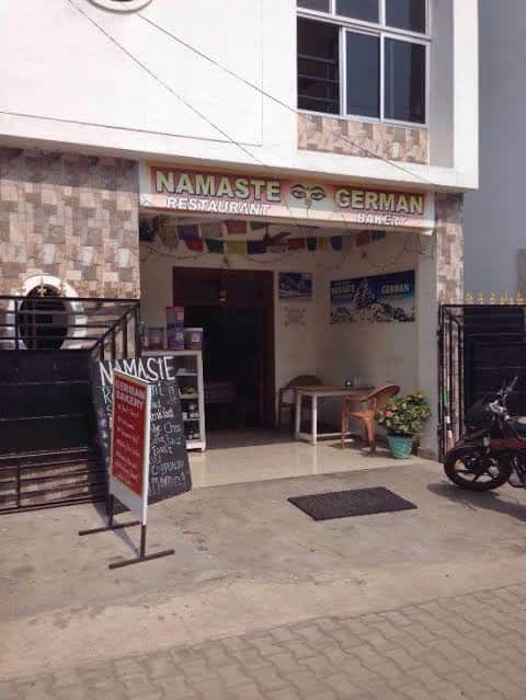 Menu of Namaste Restaurant German Bakery, Mahabalipuram, Chennai