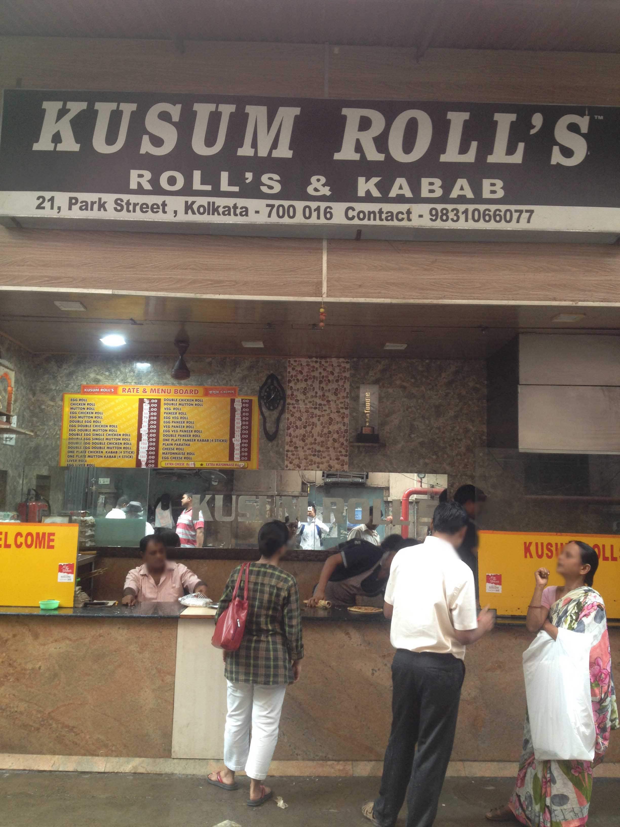 Kusum Rolls, Park Street Area, Kolkata - Restaurant