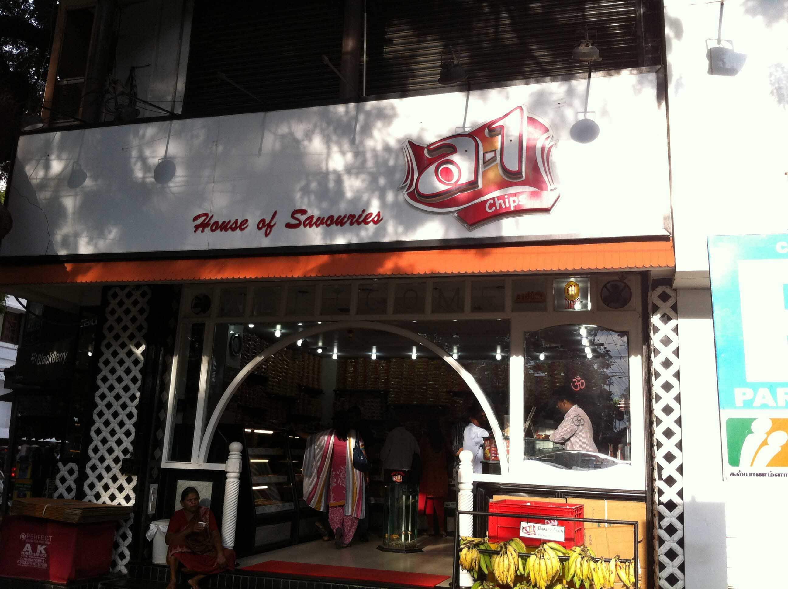 A-1 Chips, RS Puram order online - Zomato