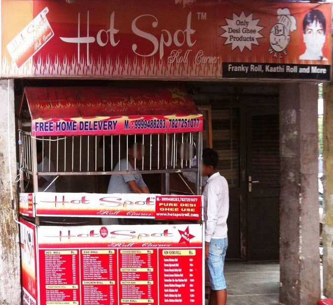 Hot Spot Roll Corner Menu, Menu for Hot Spot Roll Corner, Paschim Vihar ...