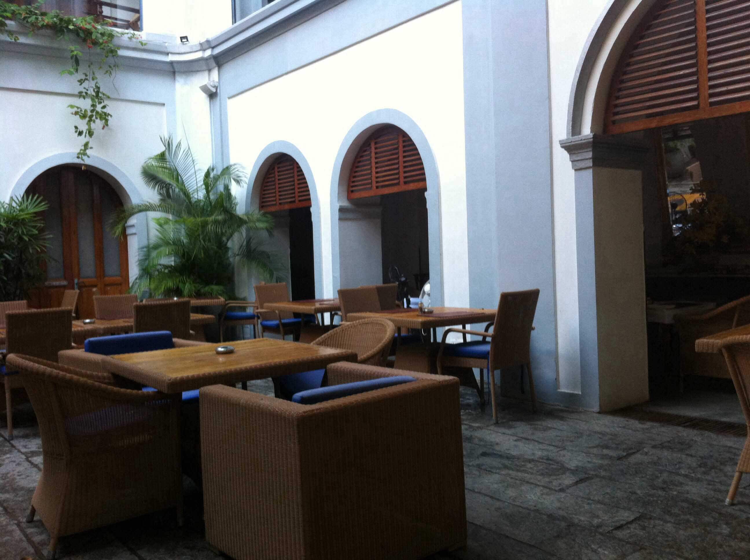 Menu of Le Dupleix, White Town, Puducherry