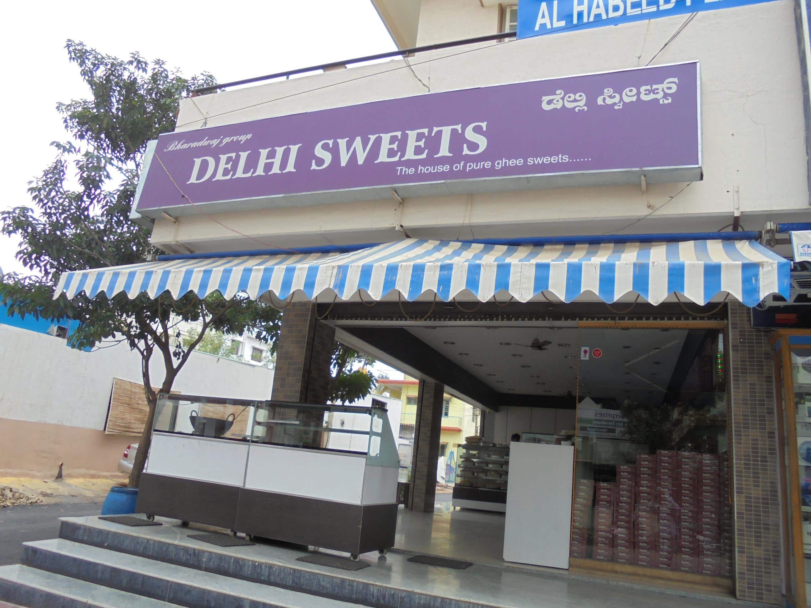 Menu of Delhi Sweets, JP Nagar, Bangalore