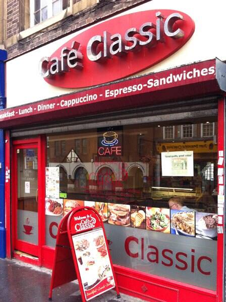 Cafe Classic Menu, Menu for Cafe Classic, Croydon, London