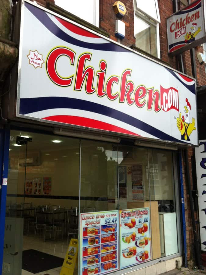 Chicken.com Menu, Menu for Chicken.com, King's Heath, Birmingham ...