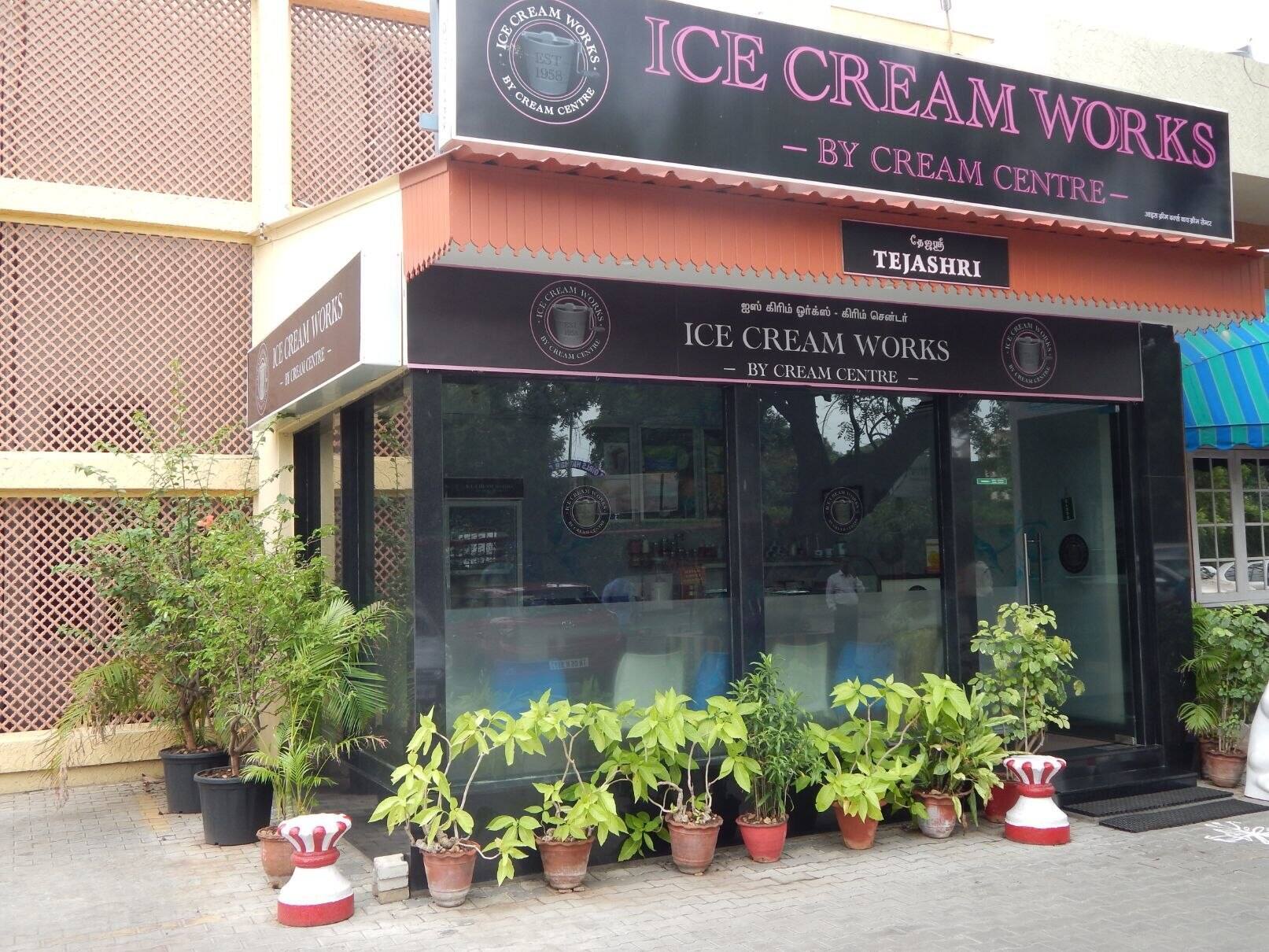 Menu of Ice Cream Works, Mylapore, Chennai