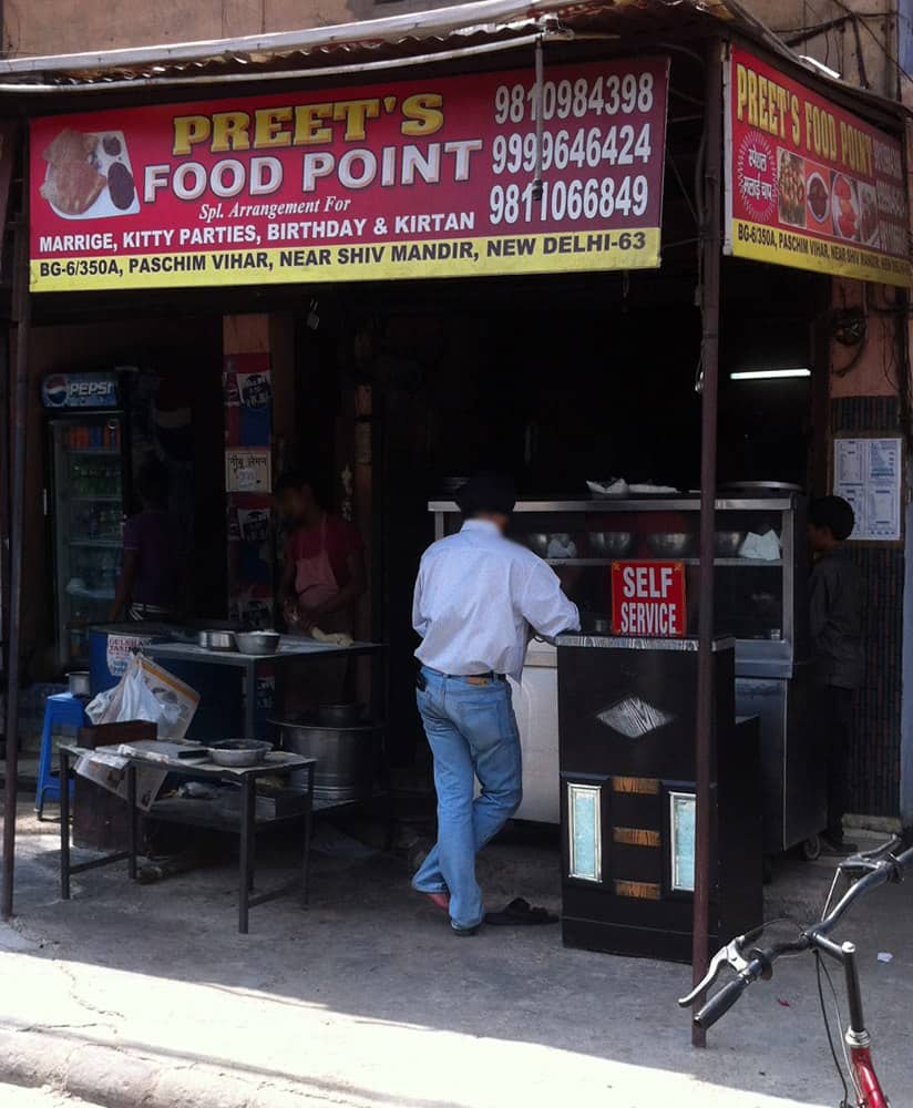 Menu of Preet's Food Point, Paschim Vihar, New Delhi
