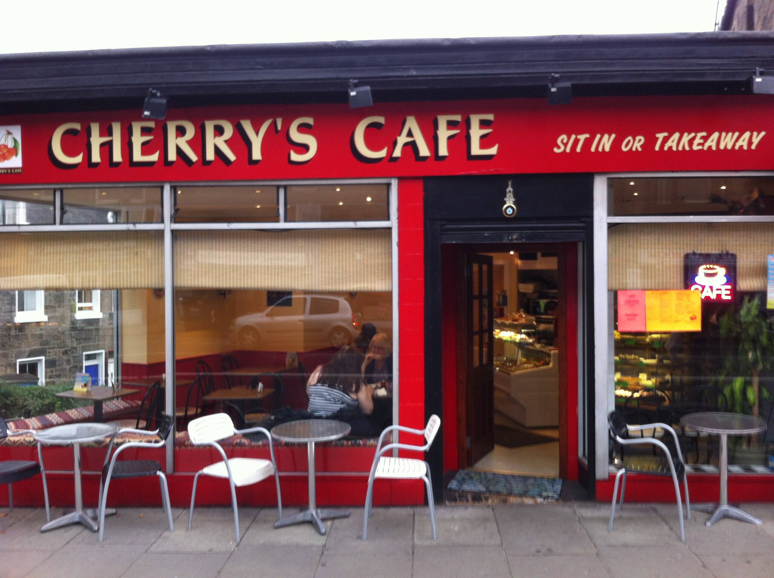 Menu Of Cherry s Cafe Meadowbank Edinburgh Menu Of Cherry s Cafe Meadowbank Edinburgh