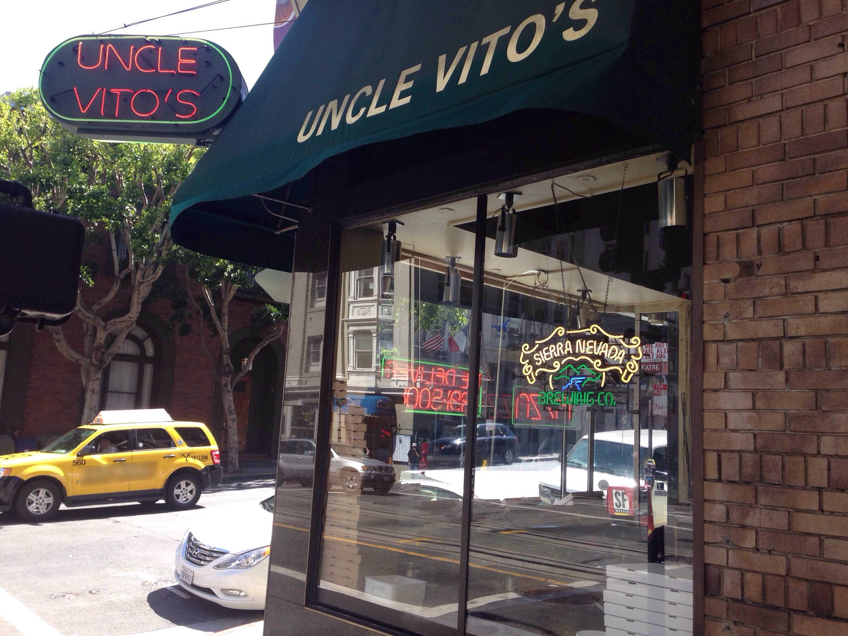 Uncle Vito's Pizzeria, Nob Hill, San Francisco