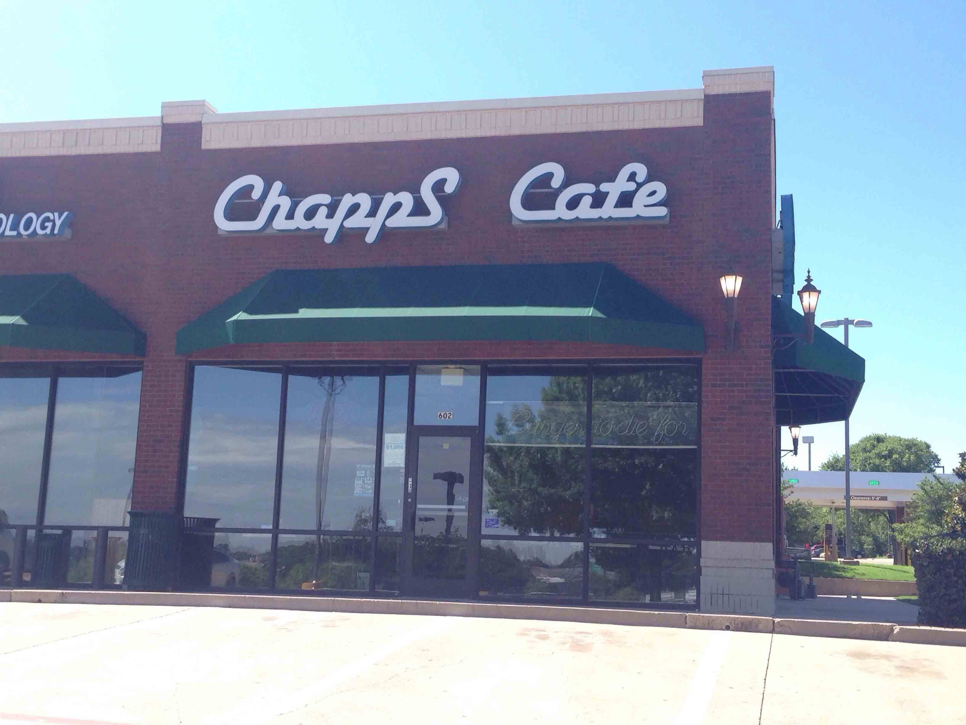 Menu of Chapps Cafe, Grand Prairie, Grand Prairie