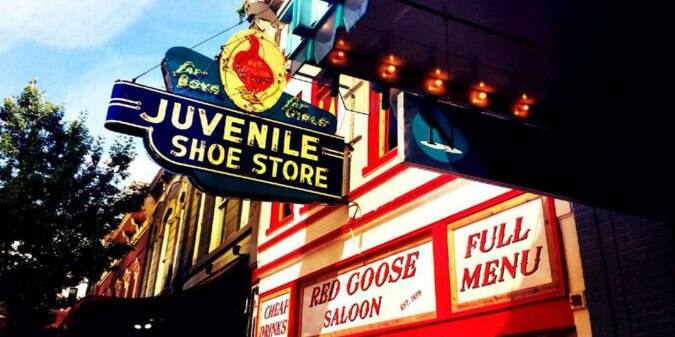 Red Goose Saloon Menu, Menu for Red Goose Saloon, Downtown Fort Worth ...