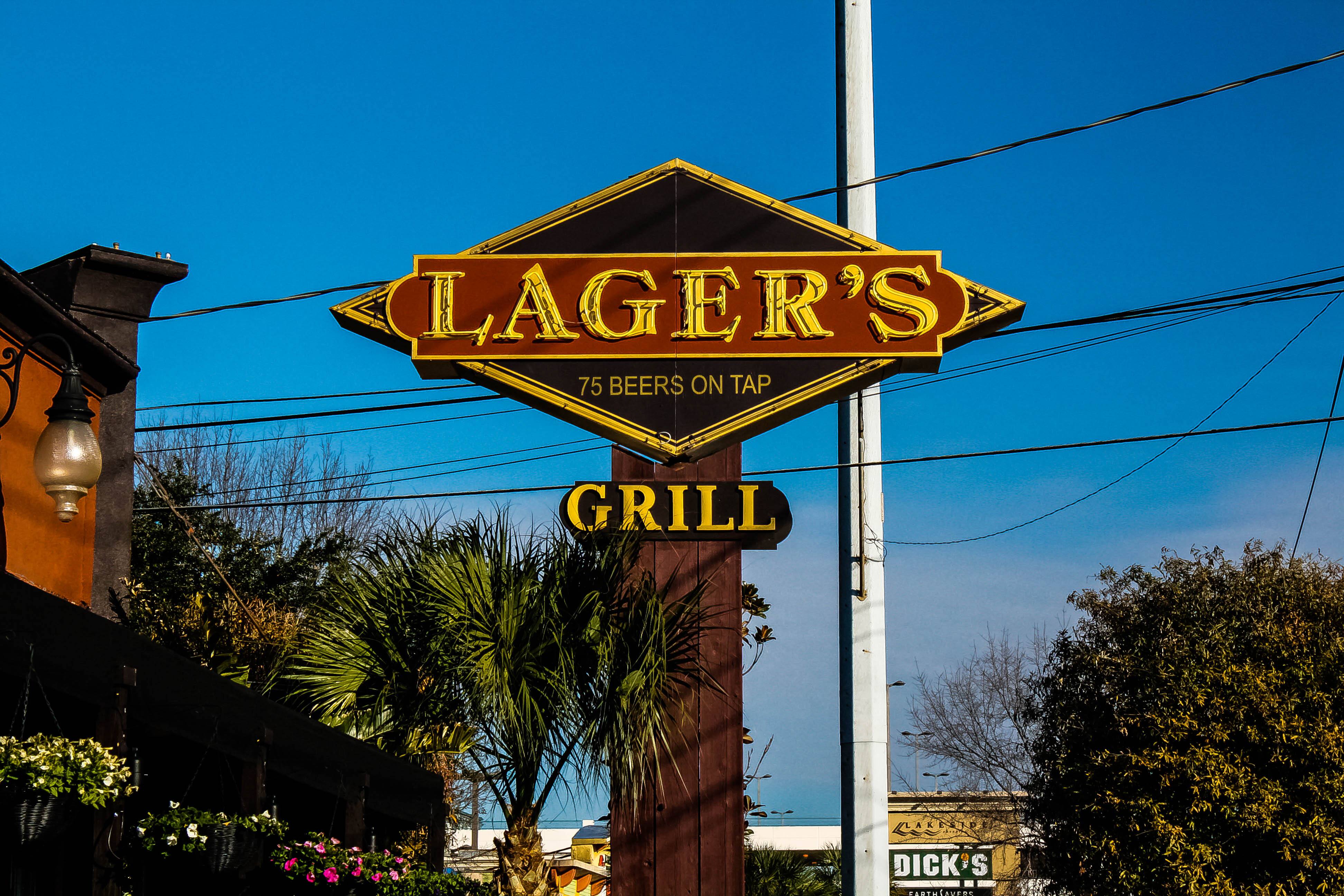 Lager's International Ale House Menu