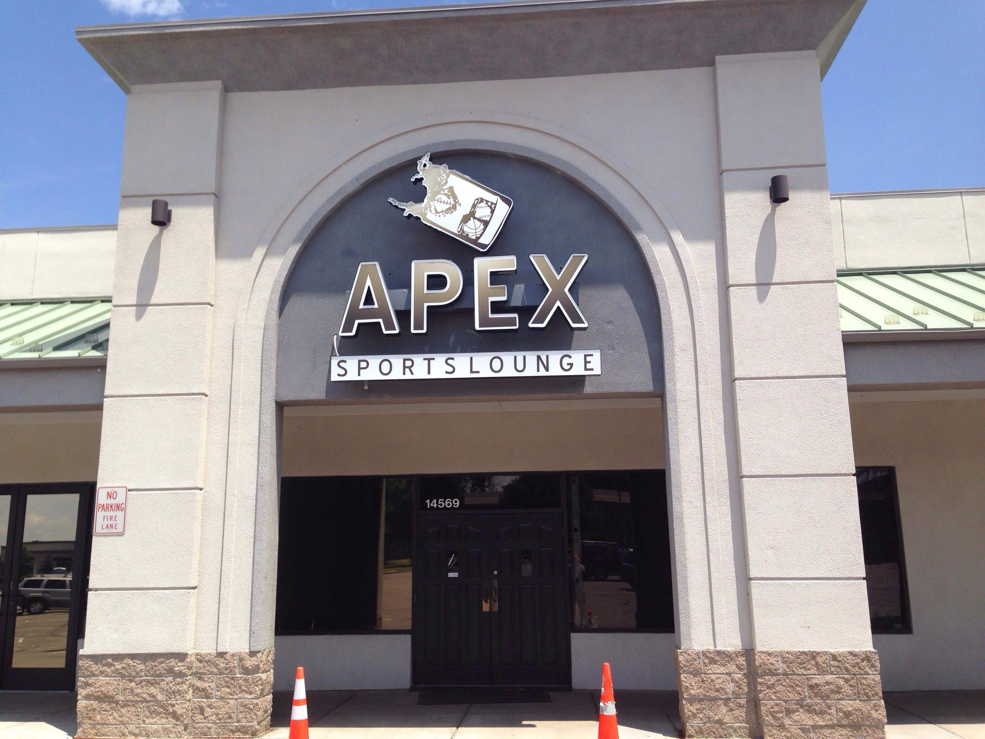 Menu of Apex Sports Lounge, Aurora, Denver