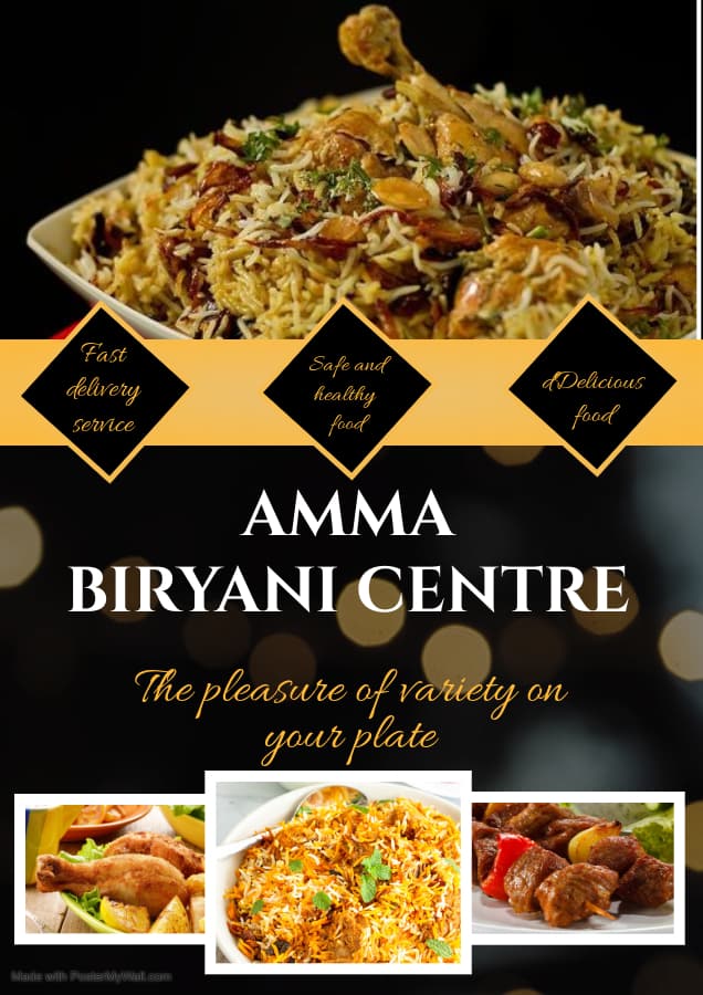 Amma Biryani Centre, Valliammai Nagar order online - Zomato
