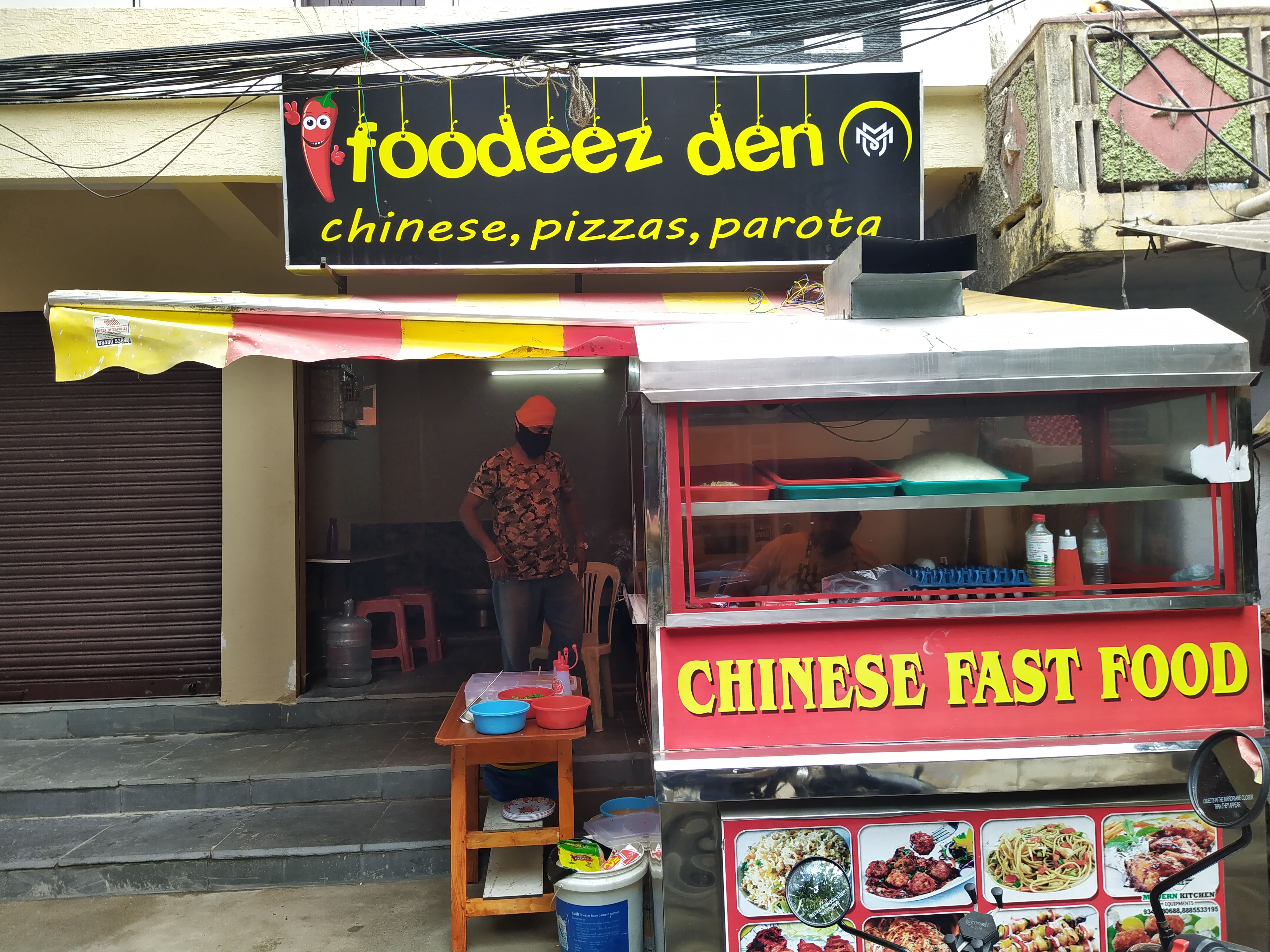 Menu of Foodeez Den, S R Nagar, Hyderabad