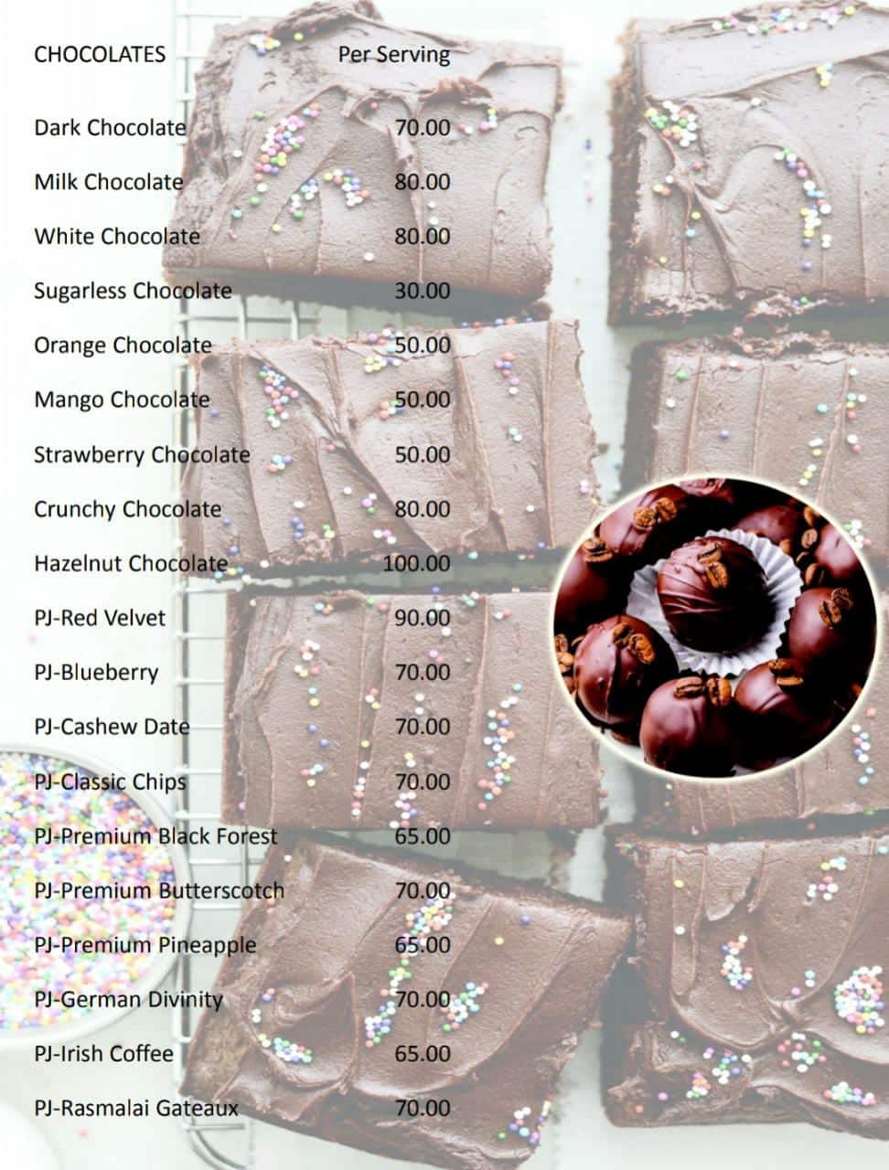 Just Bake, Tanuku Locality order online - Zomato