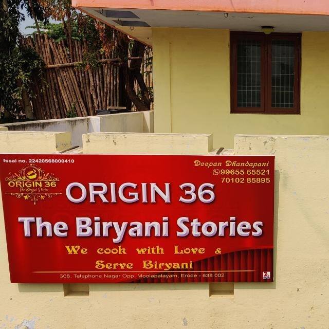 Origin 36 The Biryani Stories, RN Pudur order online - Zomato