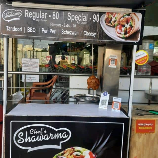 Menu of Chef's Shawarma, Medavakkam, Chennai