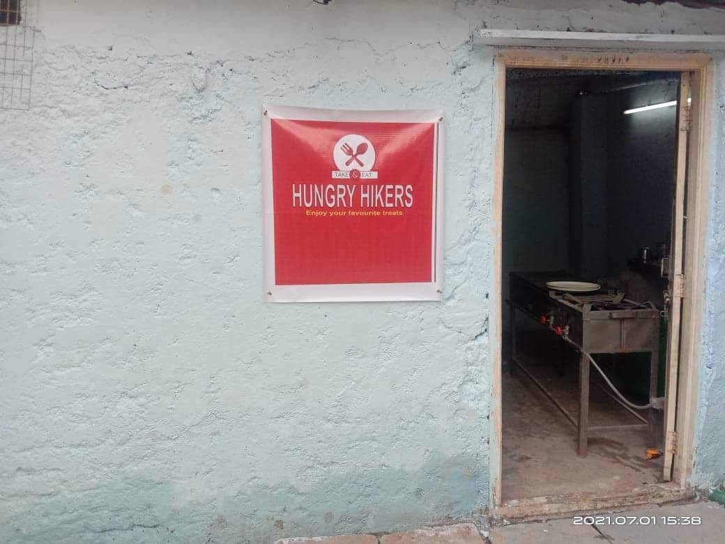 Menu of Hungry Hikers, RTC X roads, Hyderabad