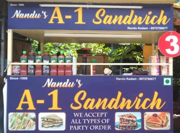 Nandu's A-1 Sandwich, Rasta Peth order online - Zomato