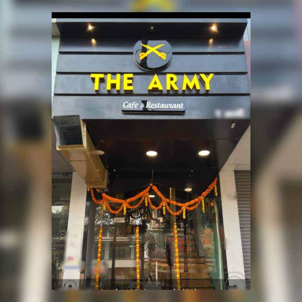 The Army Cafe & Restaurant, Kalyan order online - Zomato
