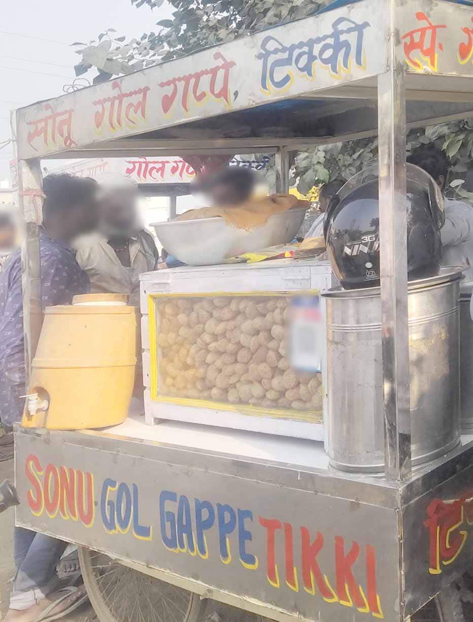 Menu of Sonu Gol Gappe Tikki, Meerut Cantt, Meerut