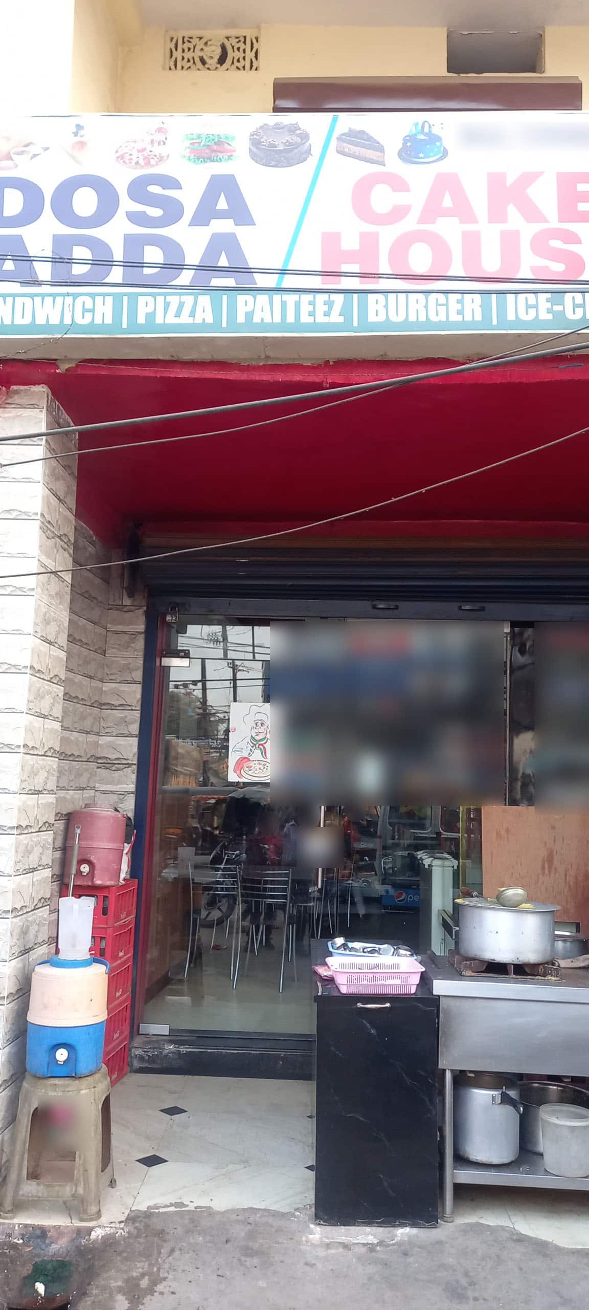 Menu of Dosa Adda & Cake House, Anisabad, Patna