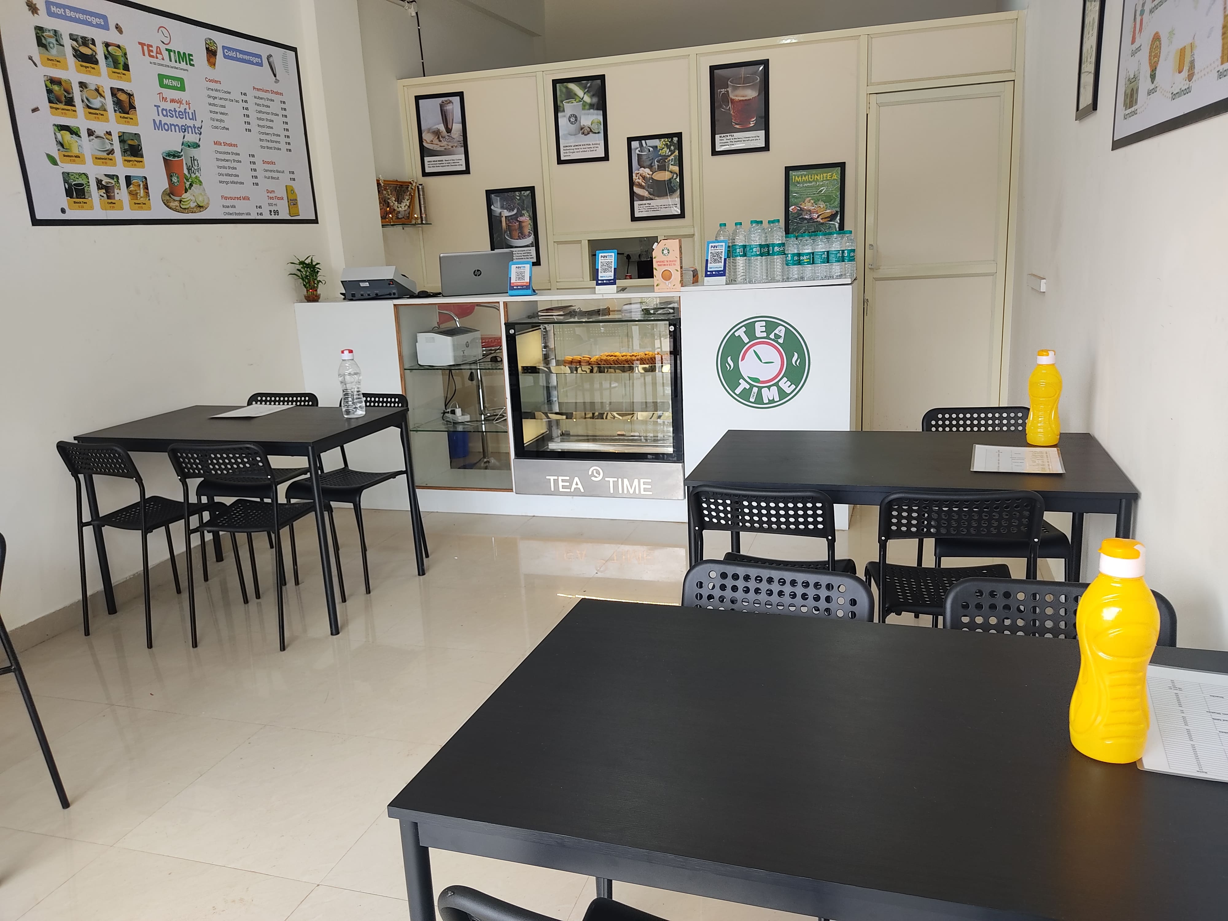 Menu of Tea Time, Bommasandra, Bangalore