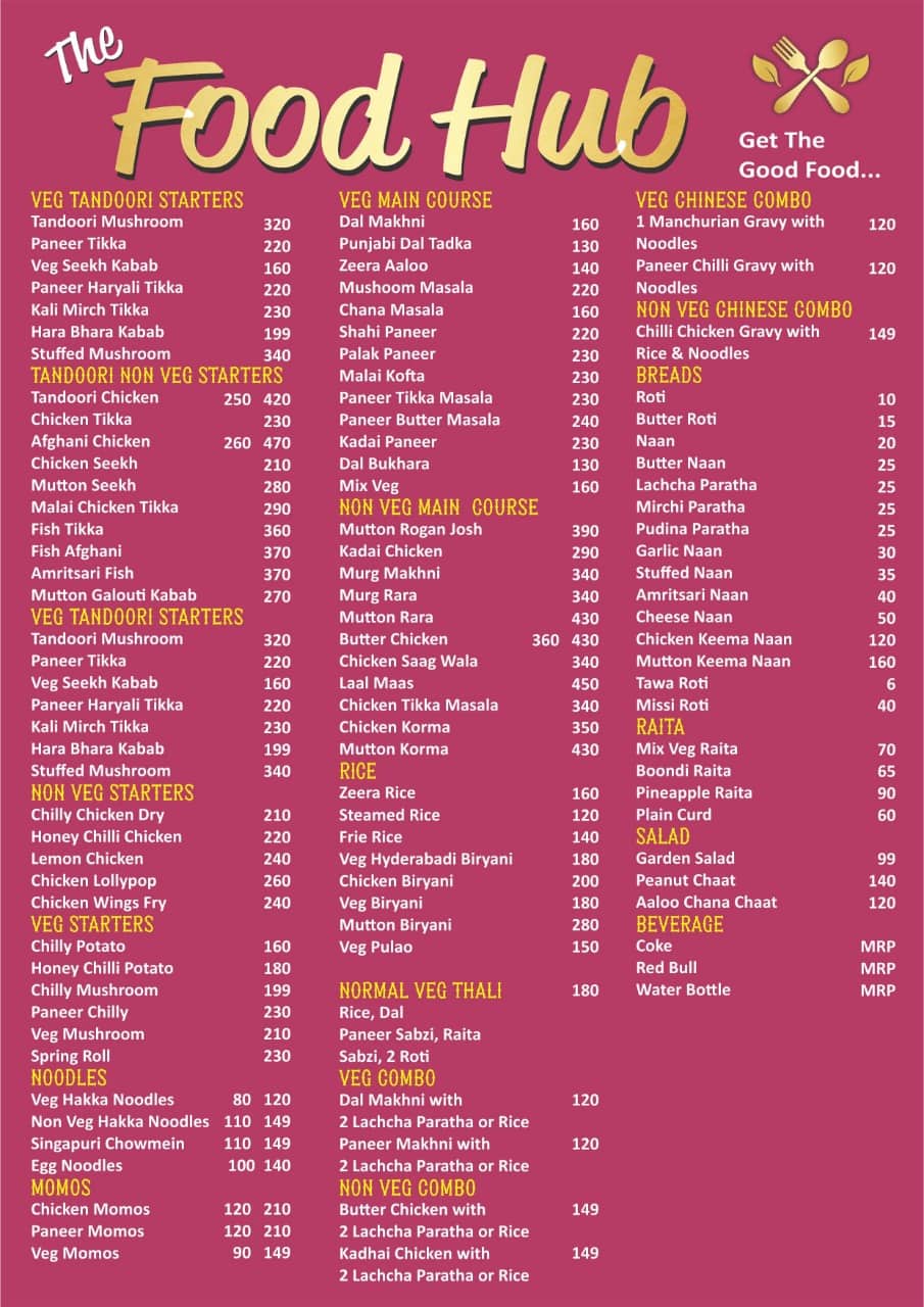 The Food Hub, Rajouri Garden, New Delhi | Zomato