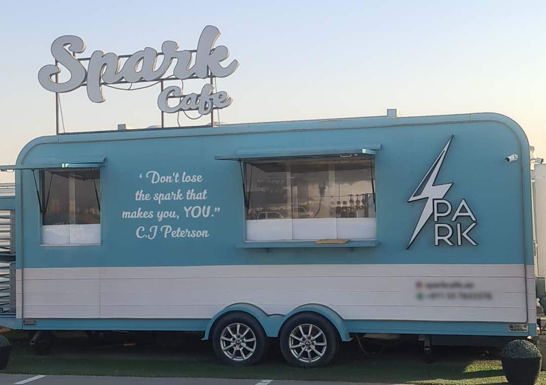 Menu of Spark Cafe, Al Muntazi, Ajman