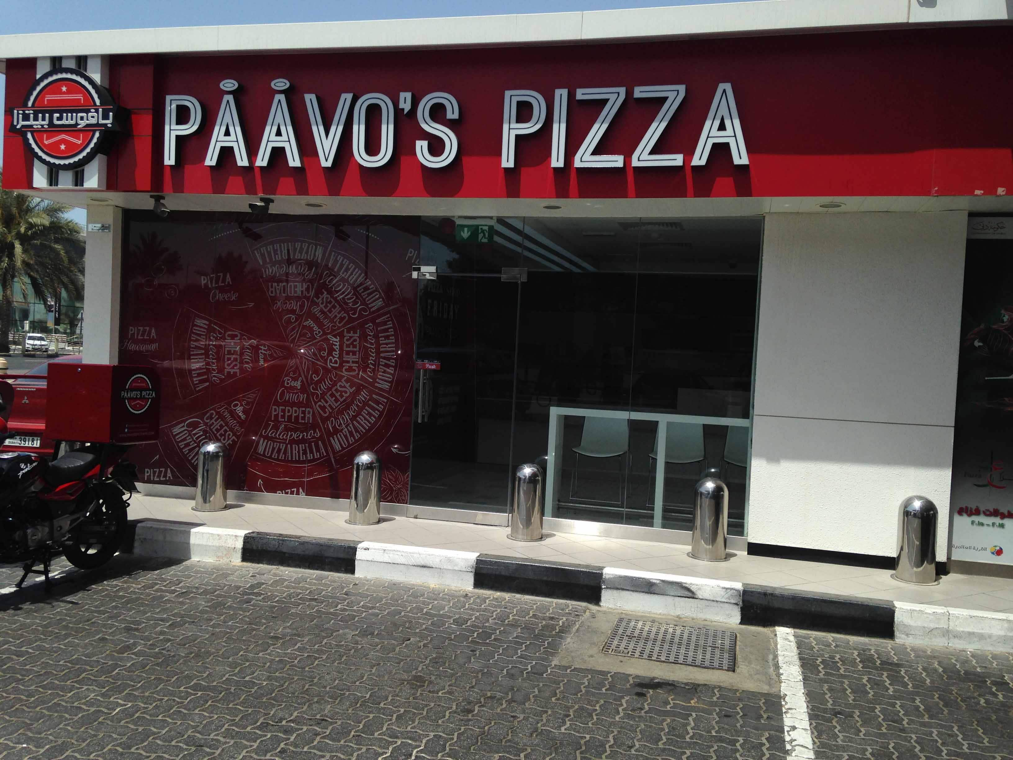Menu of Paavo's Pizza - بافوس بيتزا, Jumeirah 3, Dubai